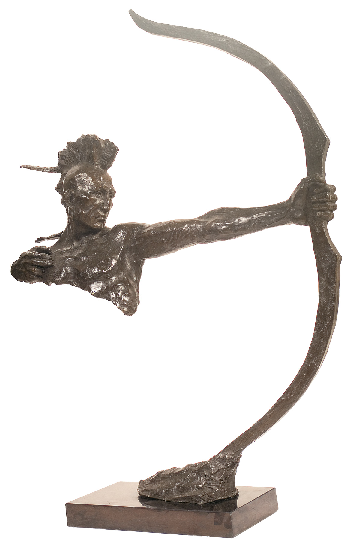 Noee's Native American Archer Statue | Rock Island Auction
