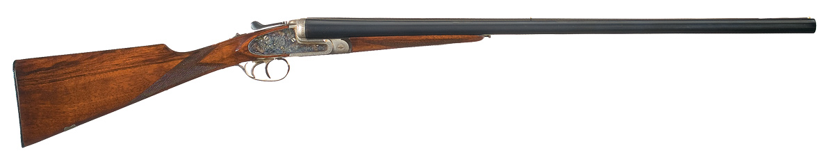 Engraved Spanish Astra Double Barrel Side lock Shotgun | Rock Island ...