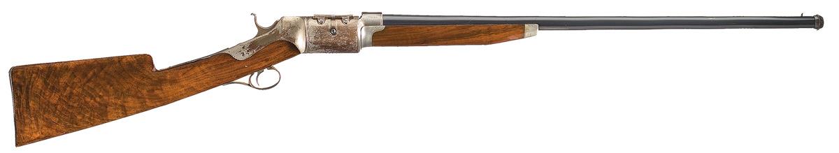 Rare Panel Scene Engraved Roper Revolving Shotgun | Rock Island Auction