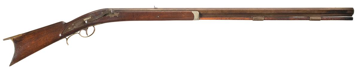 T.J. Albright Half Stock Plains Rifle Shotgun 58 percussion | Rock ...