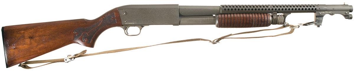 Ithaca Model 37 Special Forces Riot Gun with Trench Handguard | Rock ...