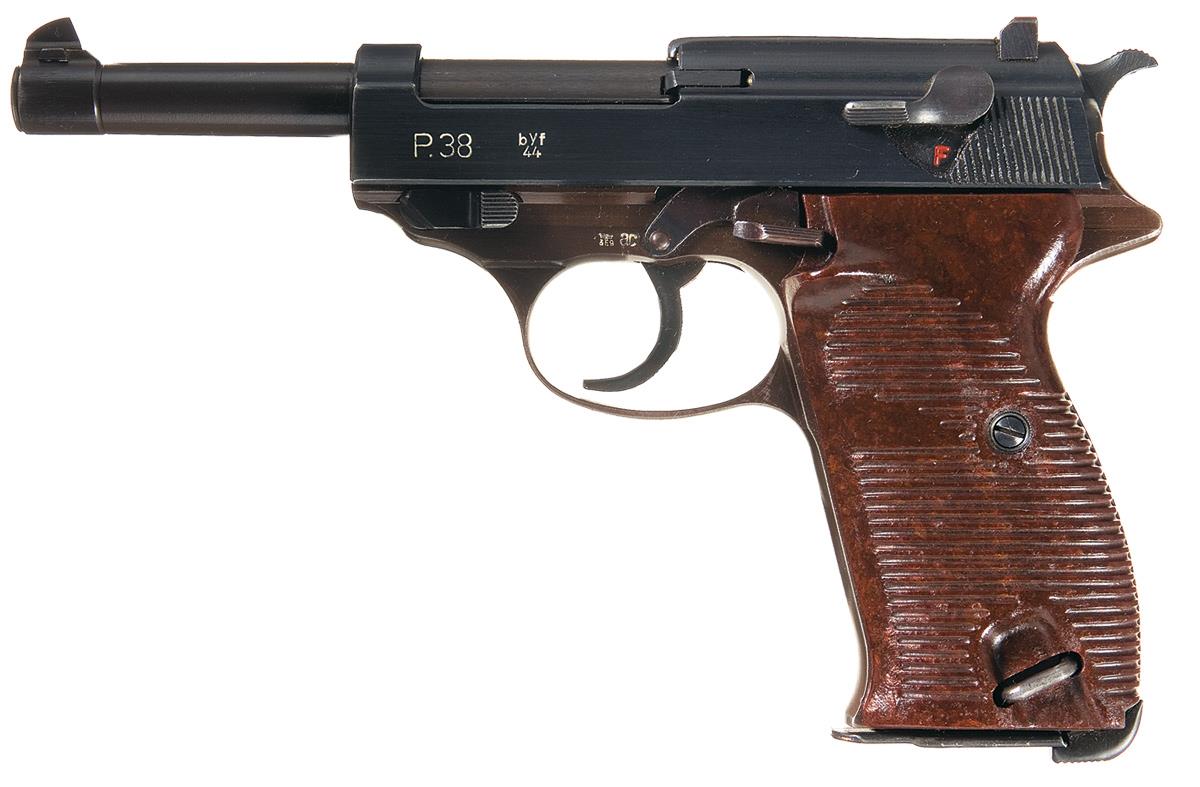 Unique Late War Factory Unserialized P-38 Semi Automatic Pistol | Rock ...