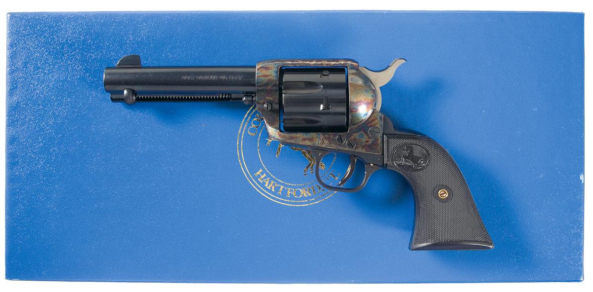 Colt Cowboy Single Action Revolver with Original Box | Rock Island Auction