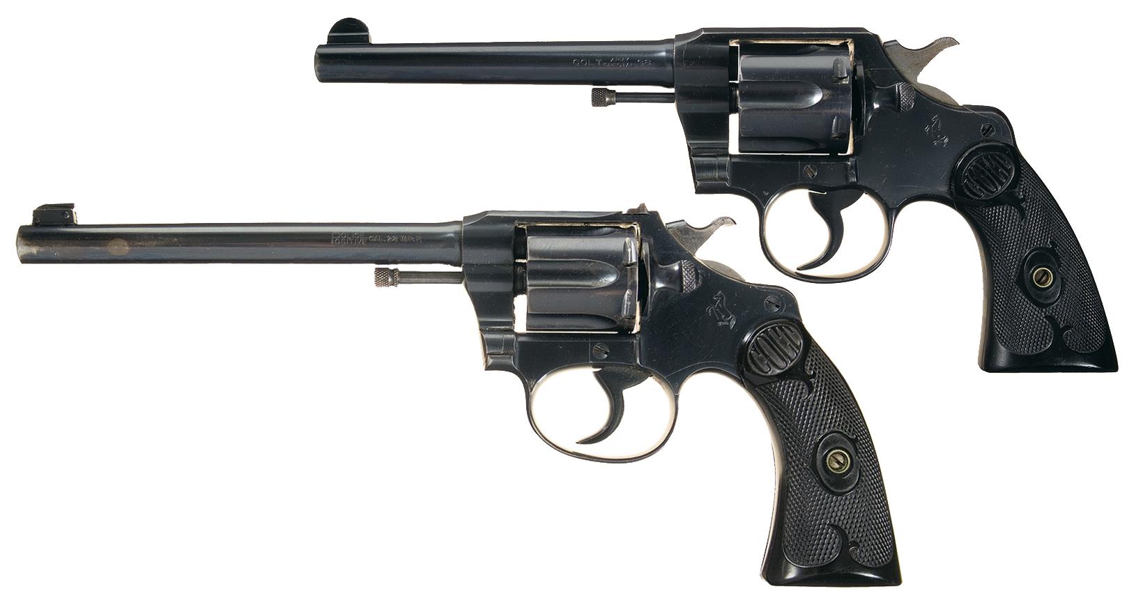 Two Colt DA Revolvers | Rock Island Auction