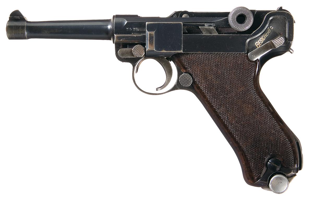 Krieghoff Heinrich Gun Co P.08 Pistol 9 mm Luger | Rock Island Auction