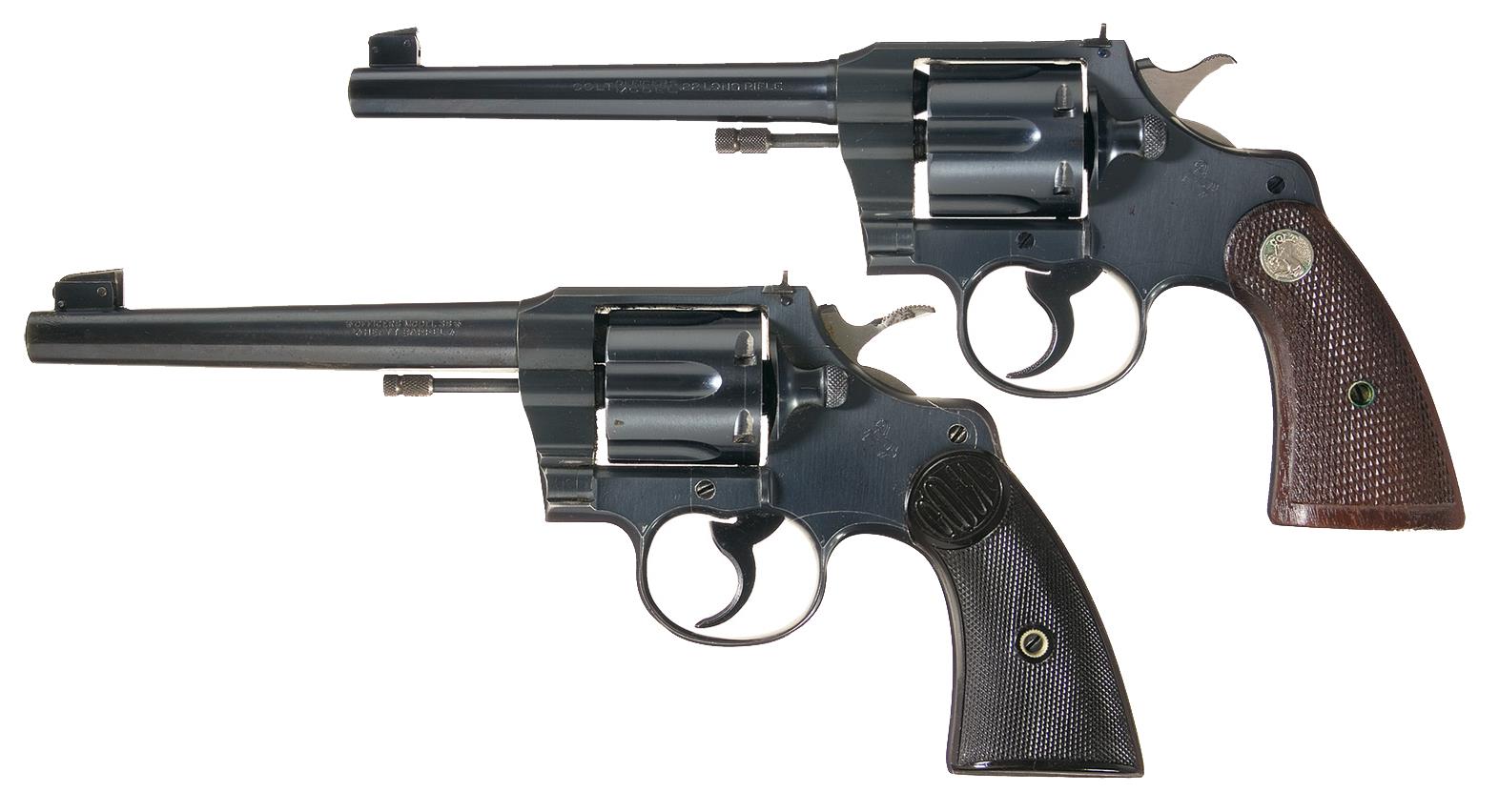 Two Colt Officer's Model Revolvers | Rock Island Auction