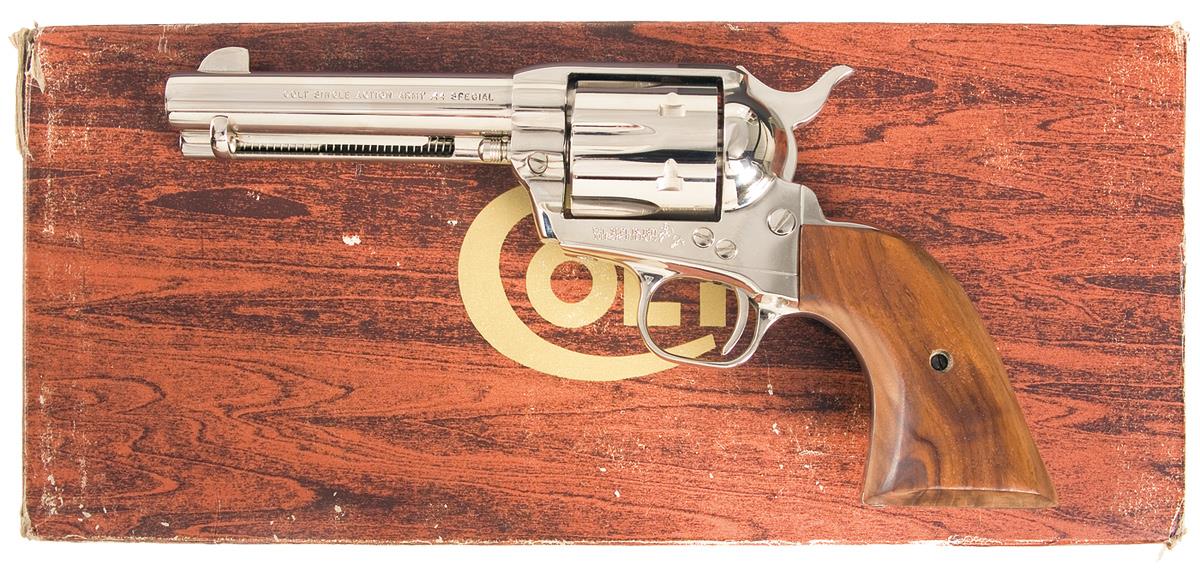 Third Generation Colt Single Action Army Revolver with Box | Rock ...