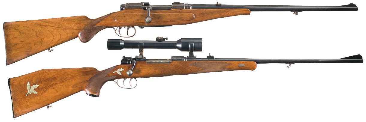 Two European Bolt Action Rifles | Rock Island Auction