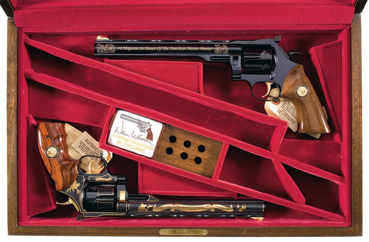 Two Cased Dan Wesson Commemorative Revolvers | Rock Island Auction