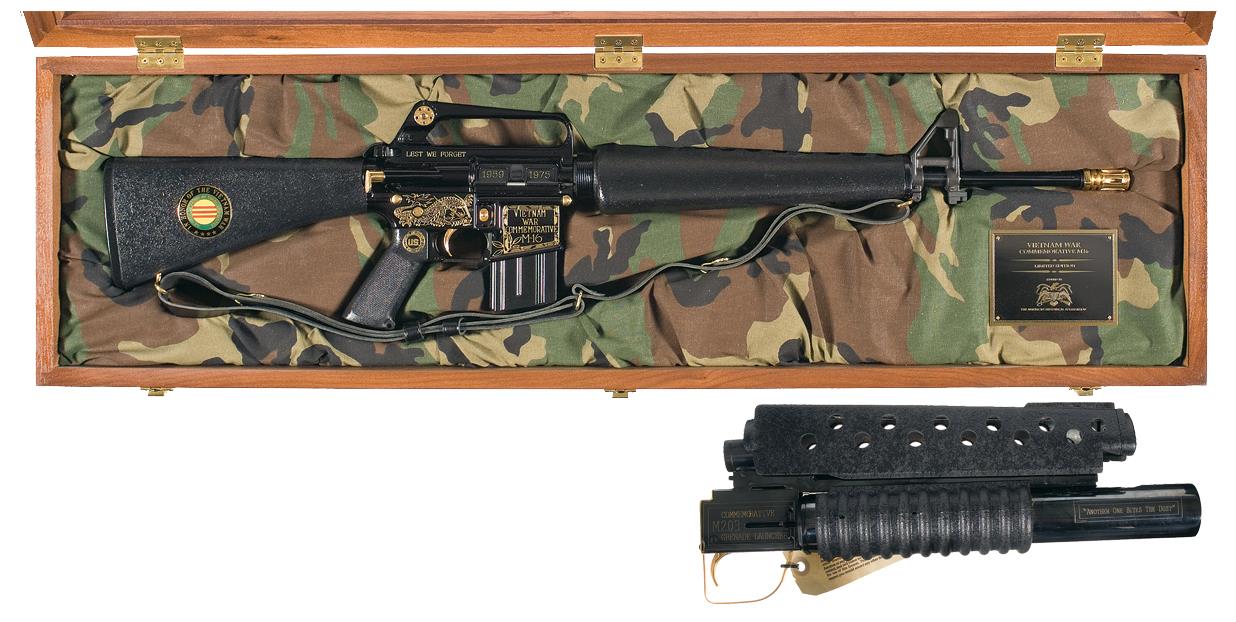 One Commemorative Semi-Automatic Rifle and One Commemorative M20 | Rock ...