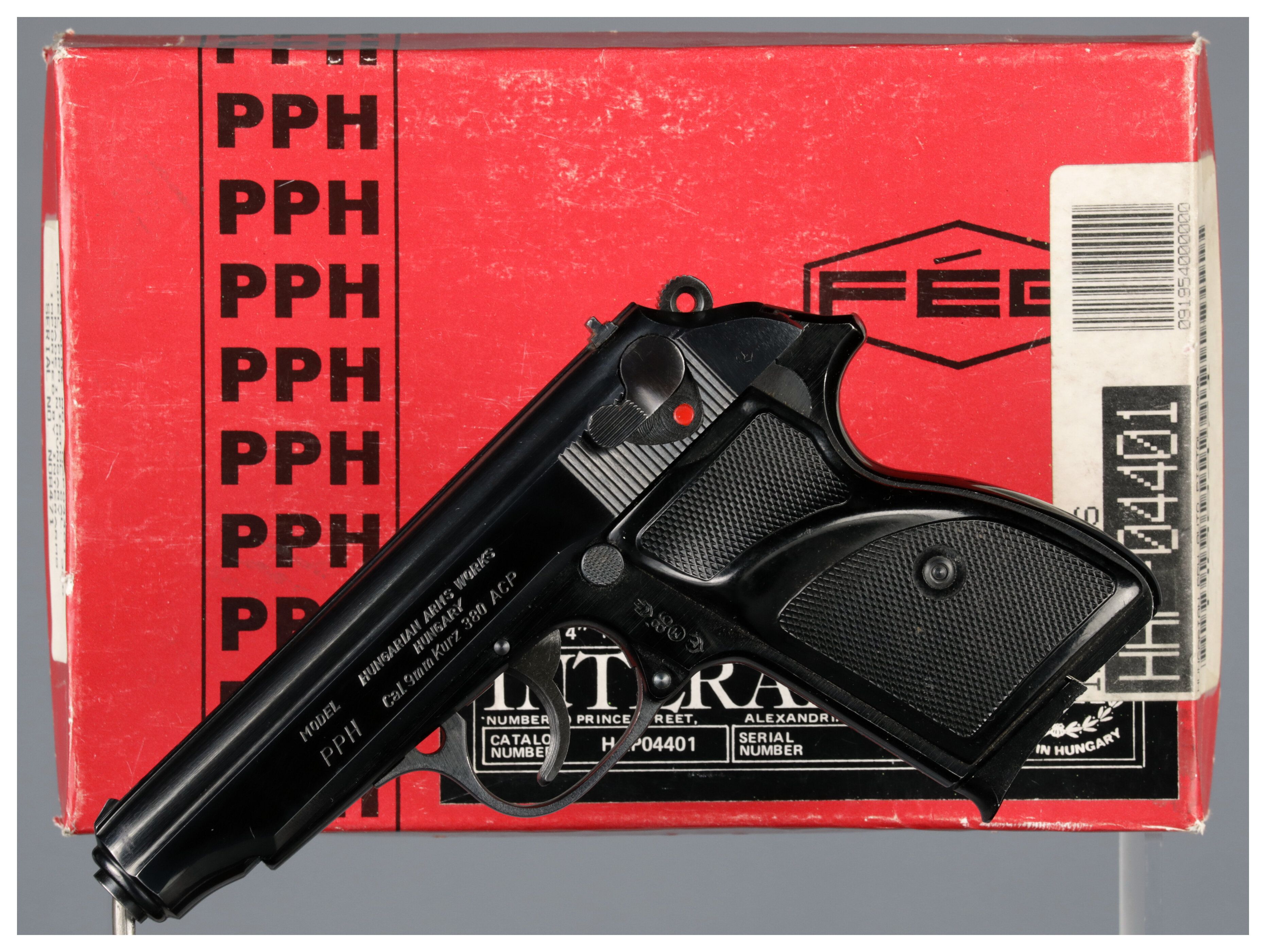 Hungarian Arms Works Model PPH Pistol with Box | Rock Island Auction