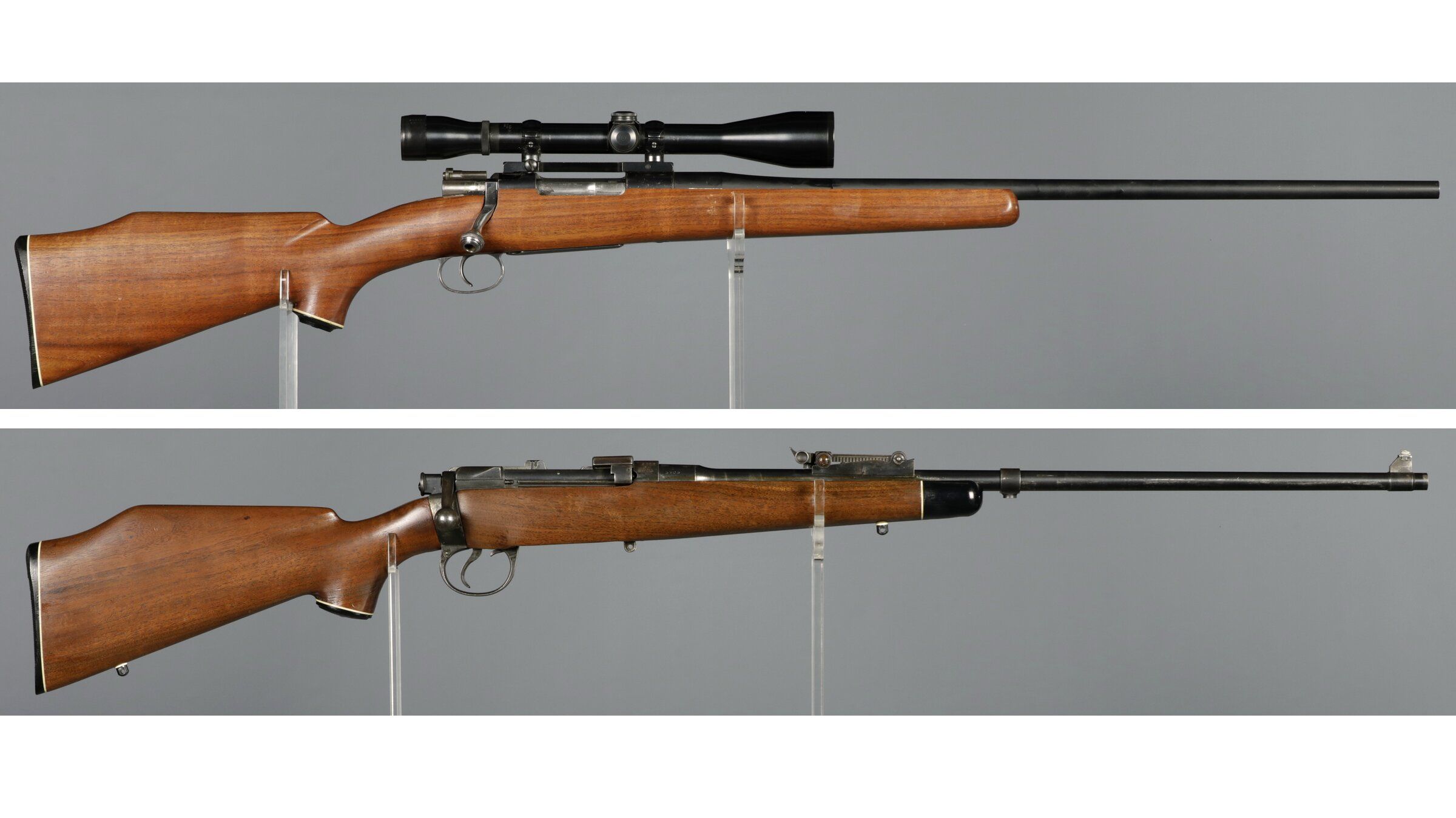Two Bolt Action Sporting Rifles | Rock Island Auction