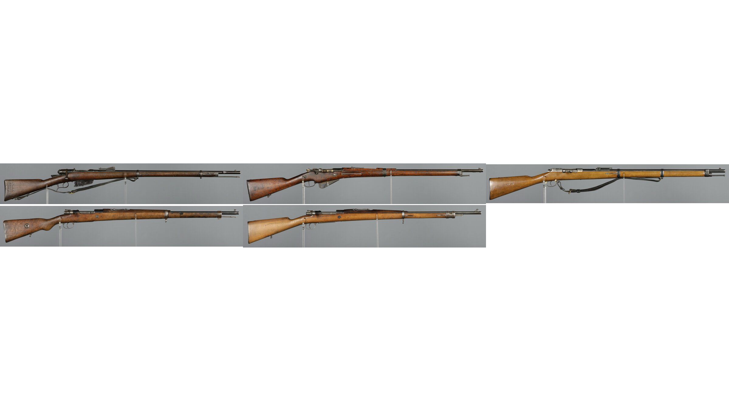 Five European Military Bolt Action Rifles | Rock Island Auction