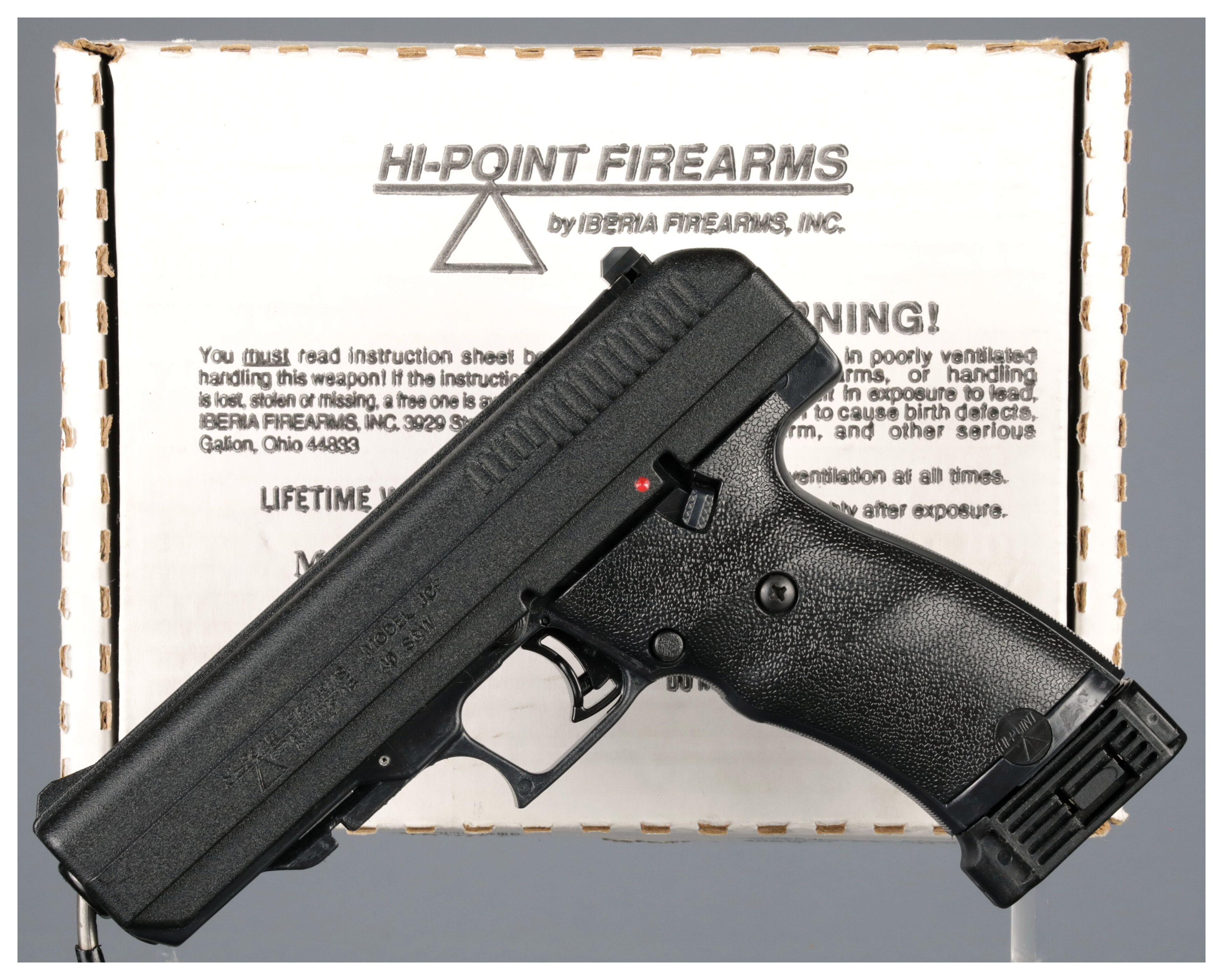 Hi-Point Firearms Model JCP Semi-Automatic Pistol with Box | Rock ...