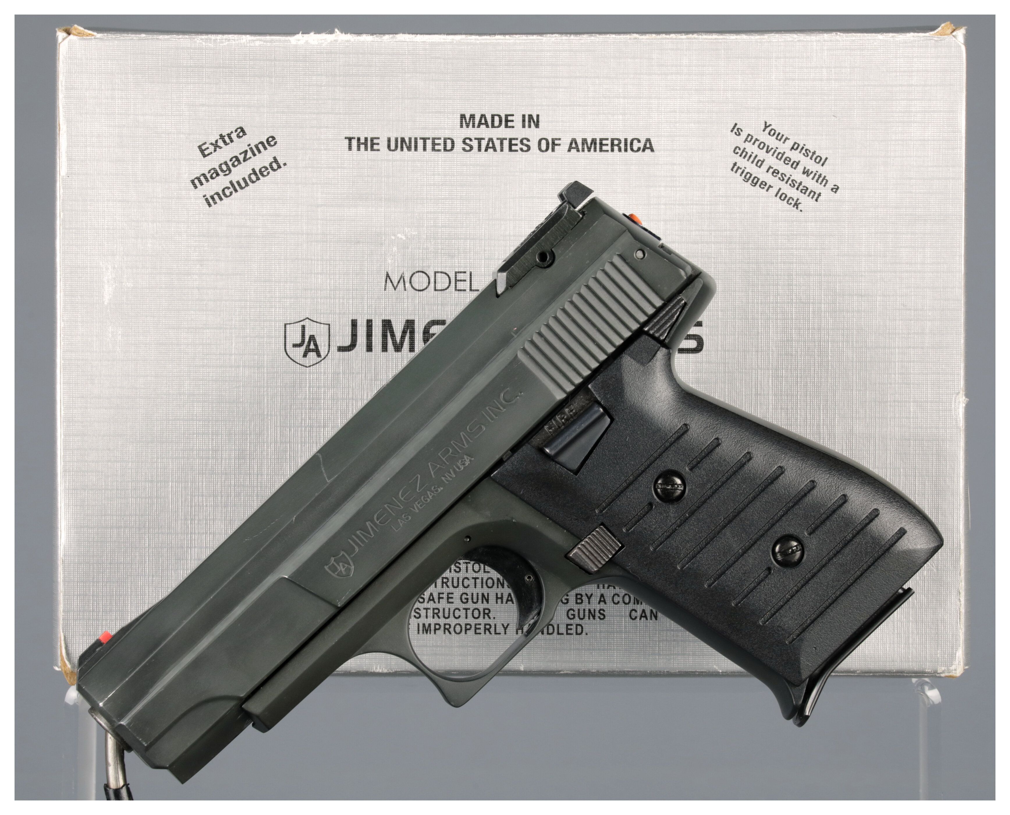 Jimenez Arms Model J.A. Nine Semi-Automatic Pistol with Box | Rock ...