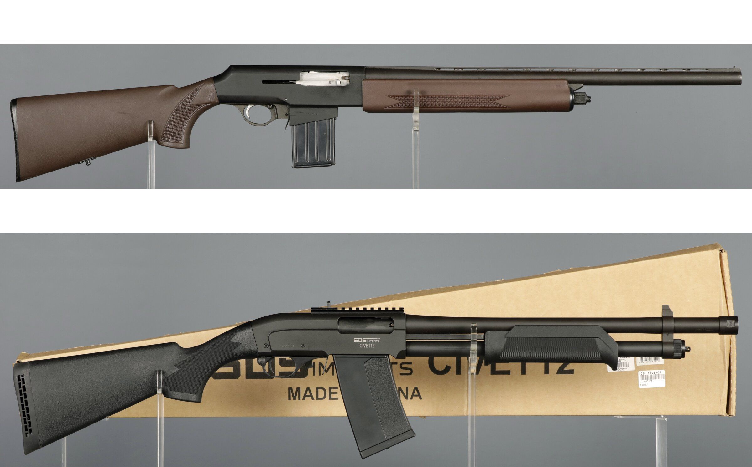 Two Shotguns with Boxes | Rock Island Auction