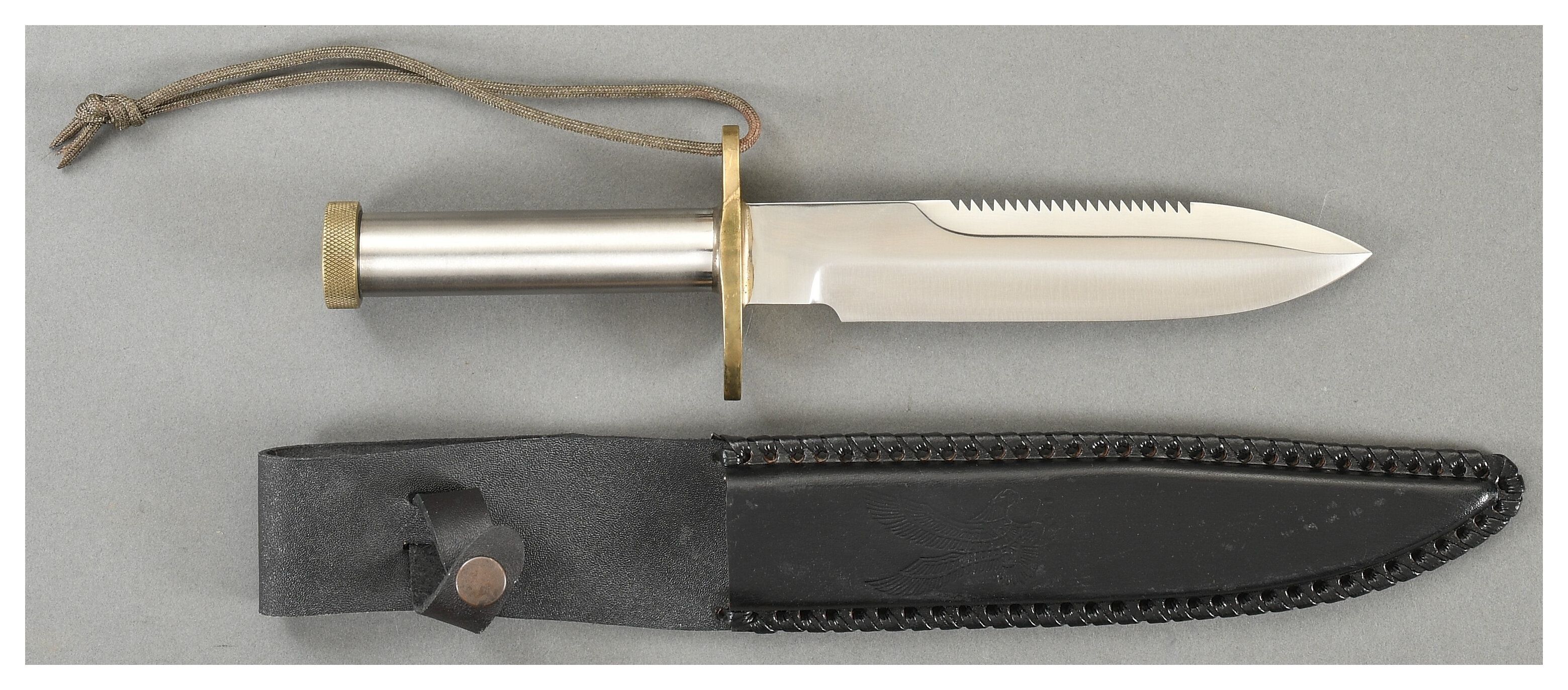 Randall Model 18 Attack-Survival Knife with Sheath | Rock Island Auction