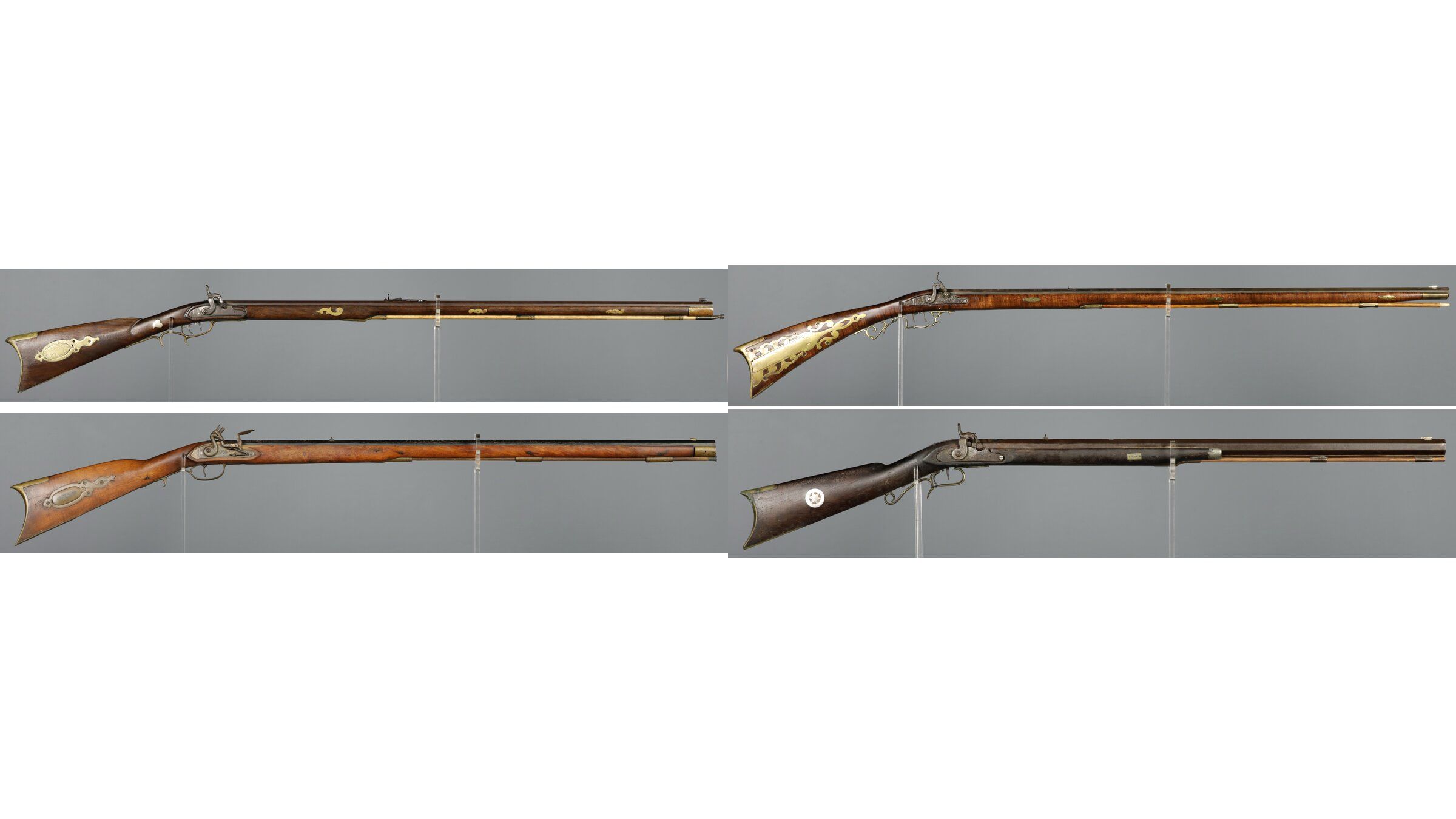 Four Antique Rifles | Rock Island Auction