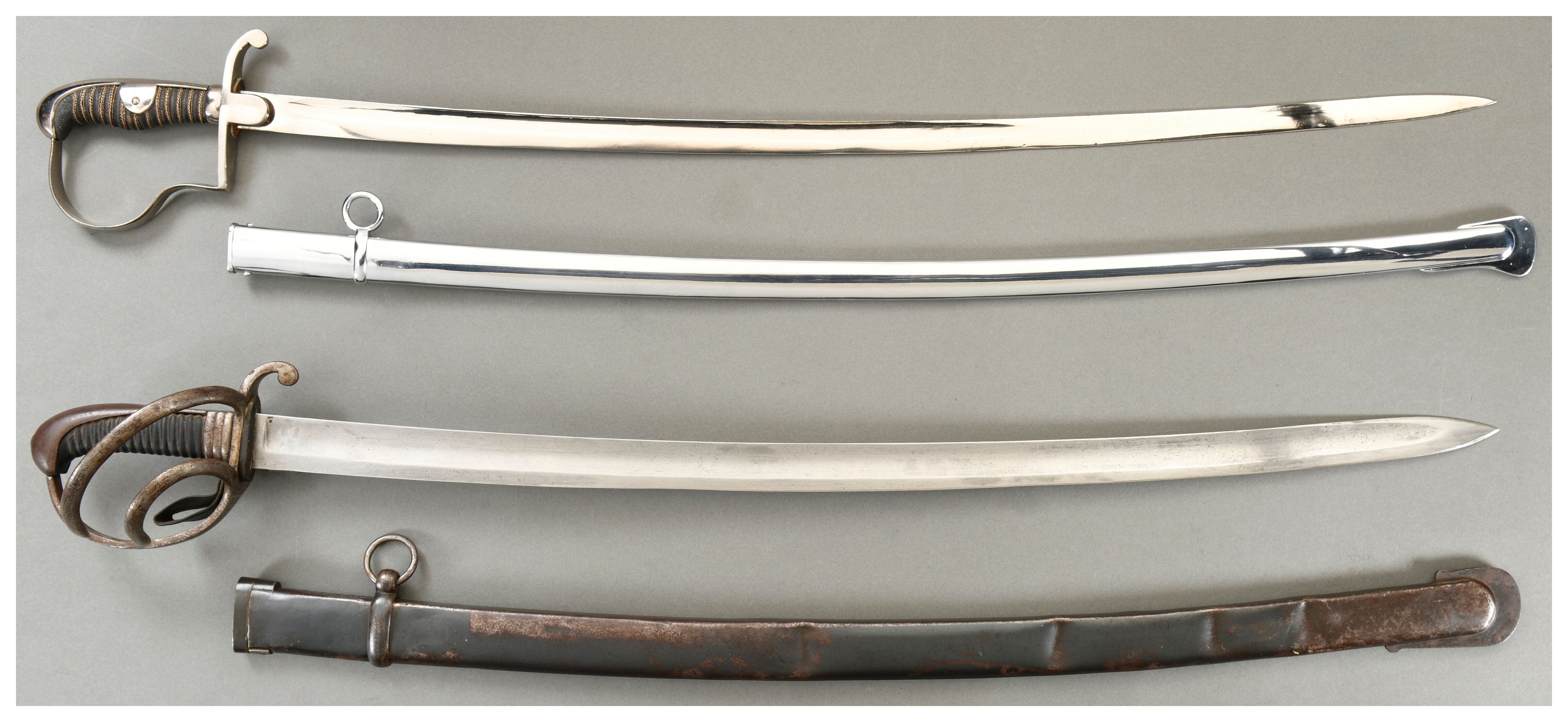 Two European Military Pattern Swords | Rock Island Auction