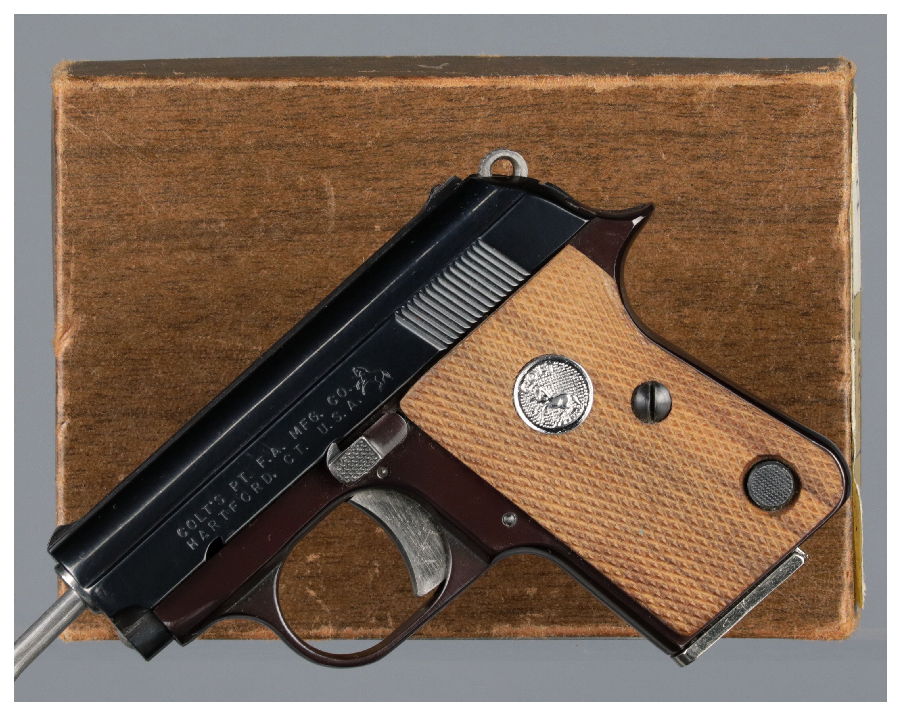 Colt .25 Auto Semi-Automatic Pistol with Box | Rock Island Auction