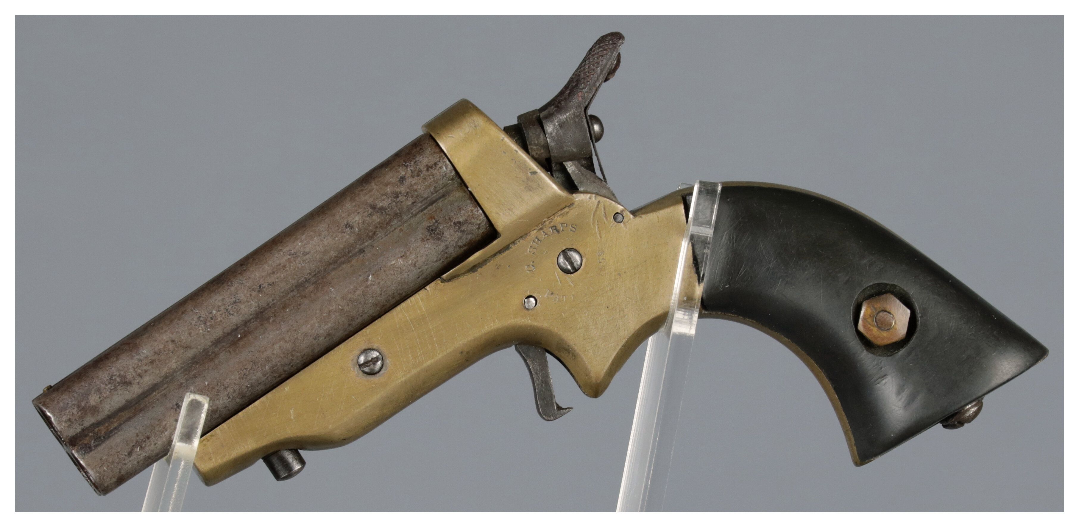 Sharps & Hankins Four Barrel Pepperbox Pistol | Rock Island Auction