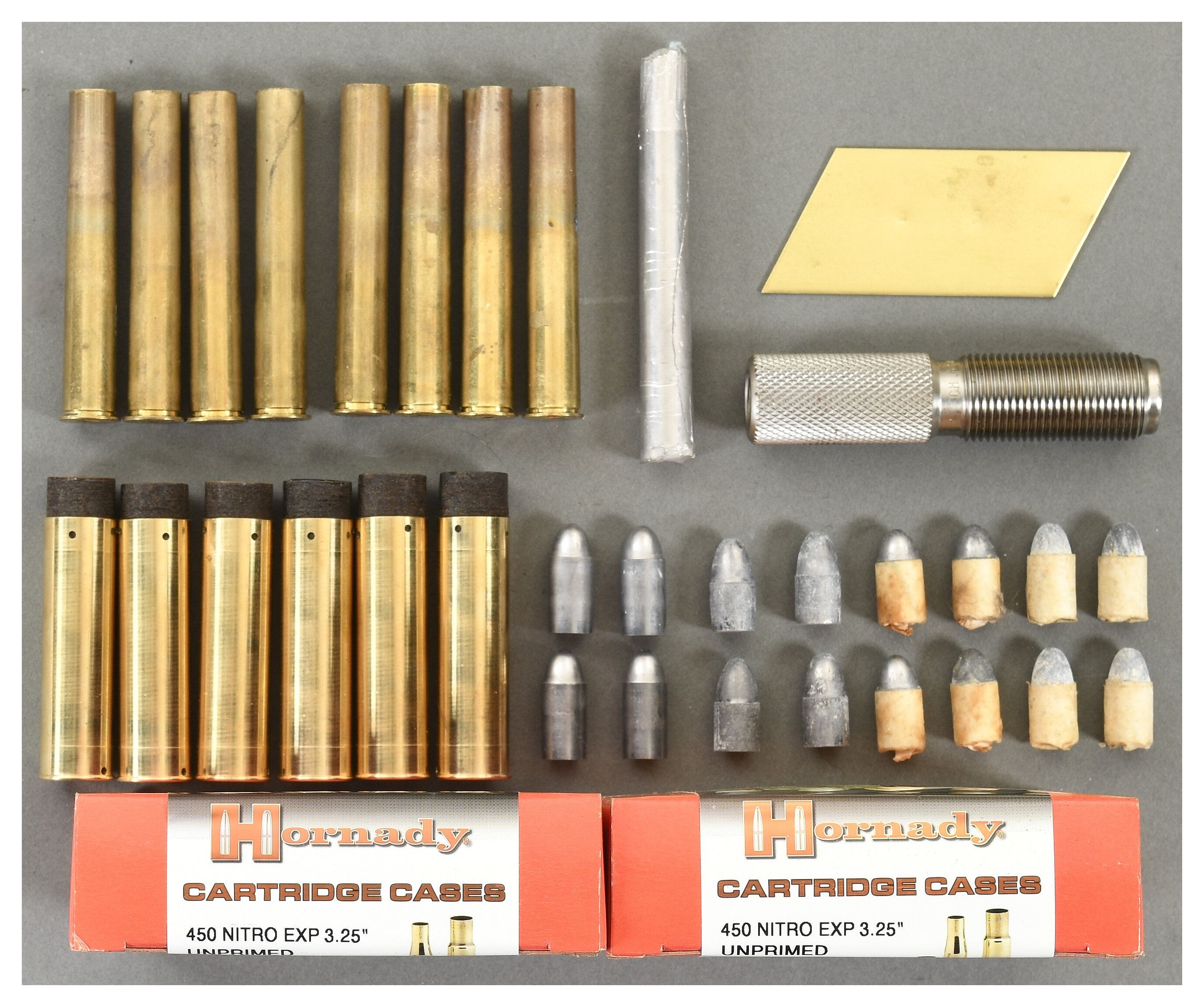 Grouping of .450 Black Powder Express Reloading Equipment | Rock Island ...