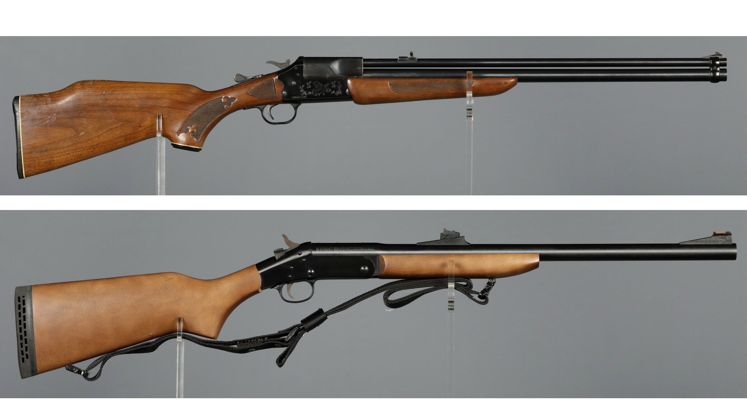 Two Break Action Long Guns | Rock Island Auction