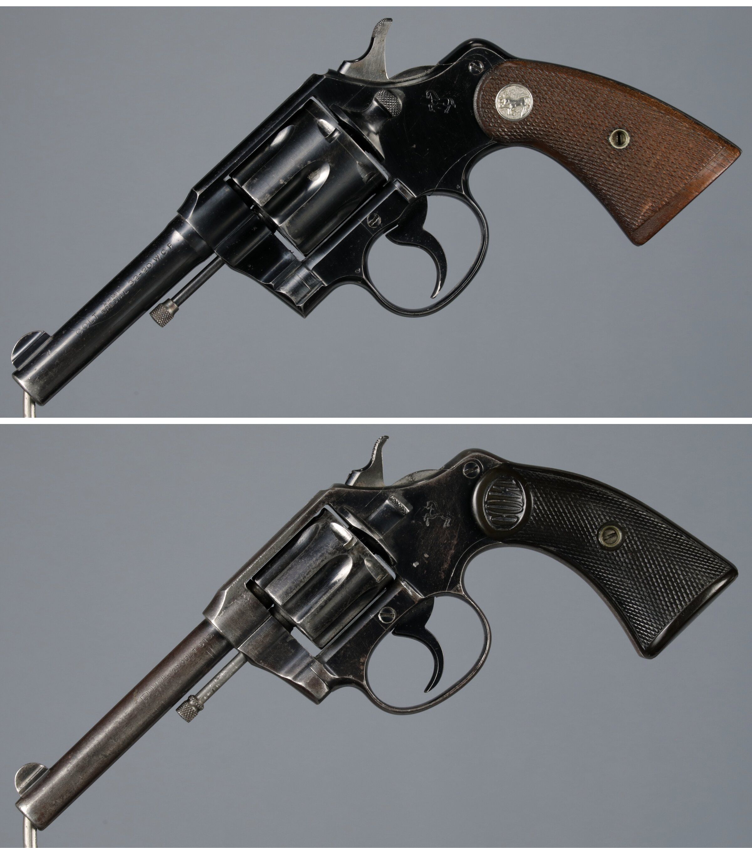 Two Colt Double Action Revolvers | Rock Island Auction