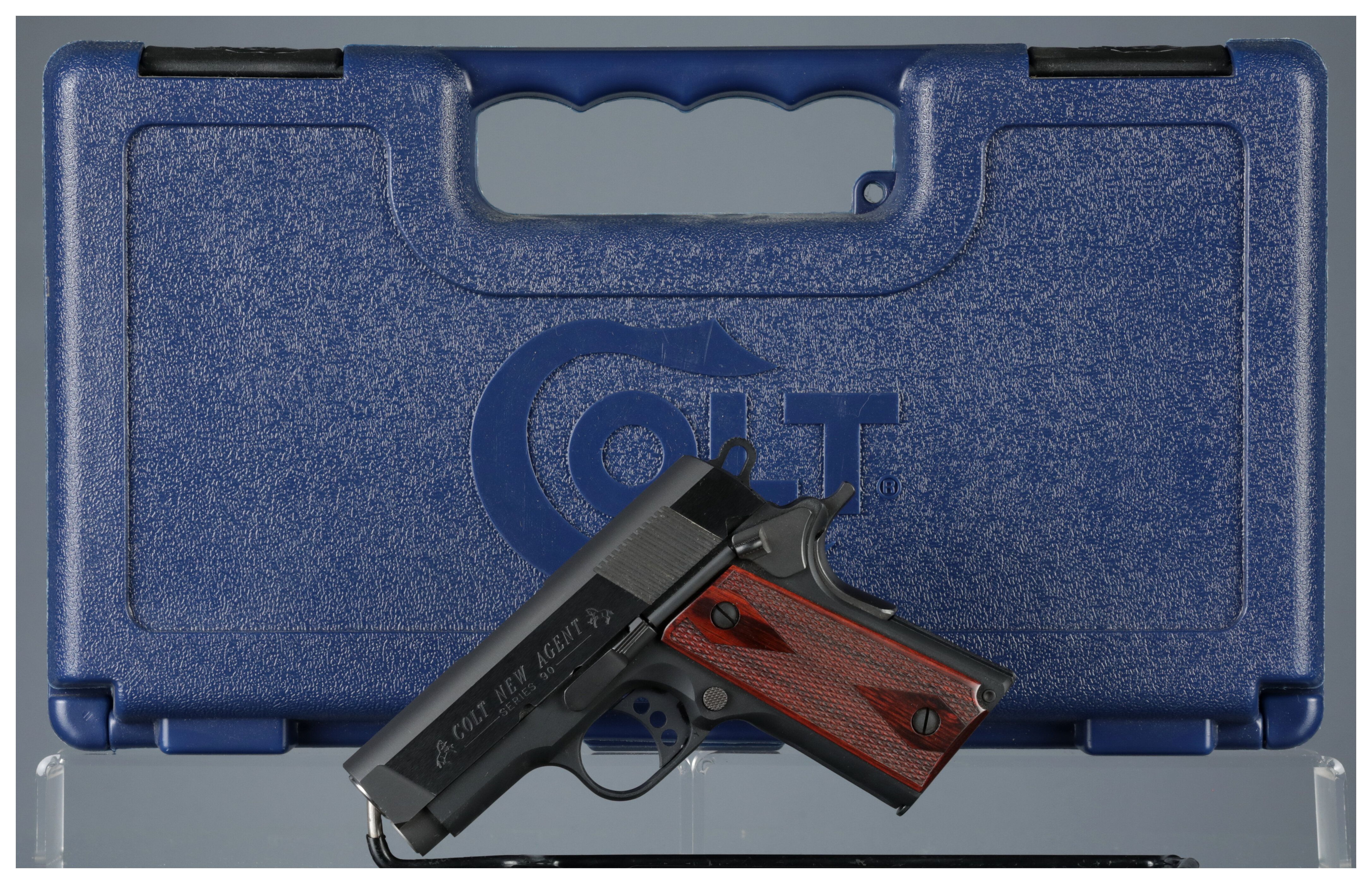 Colt New Agent Semi-Automatic Pistol with Case | Rock Island Auction