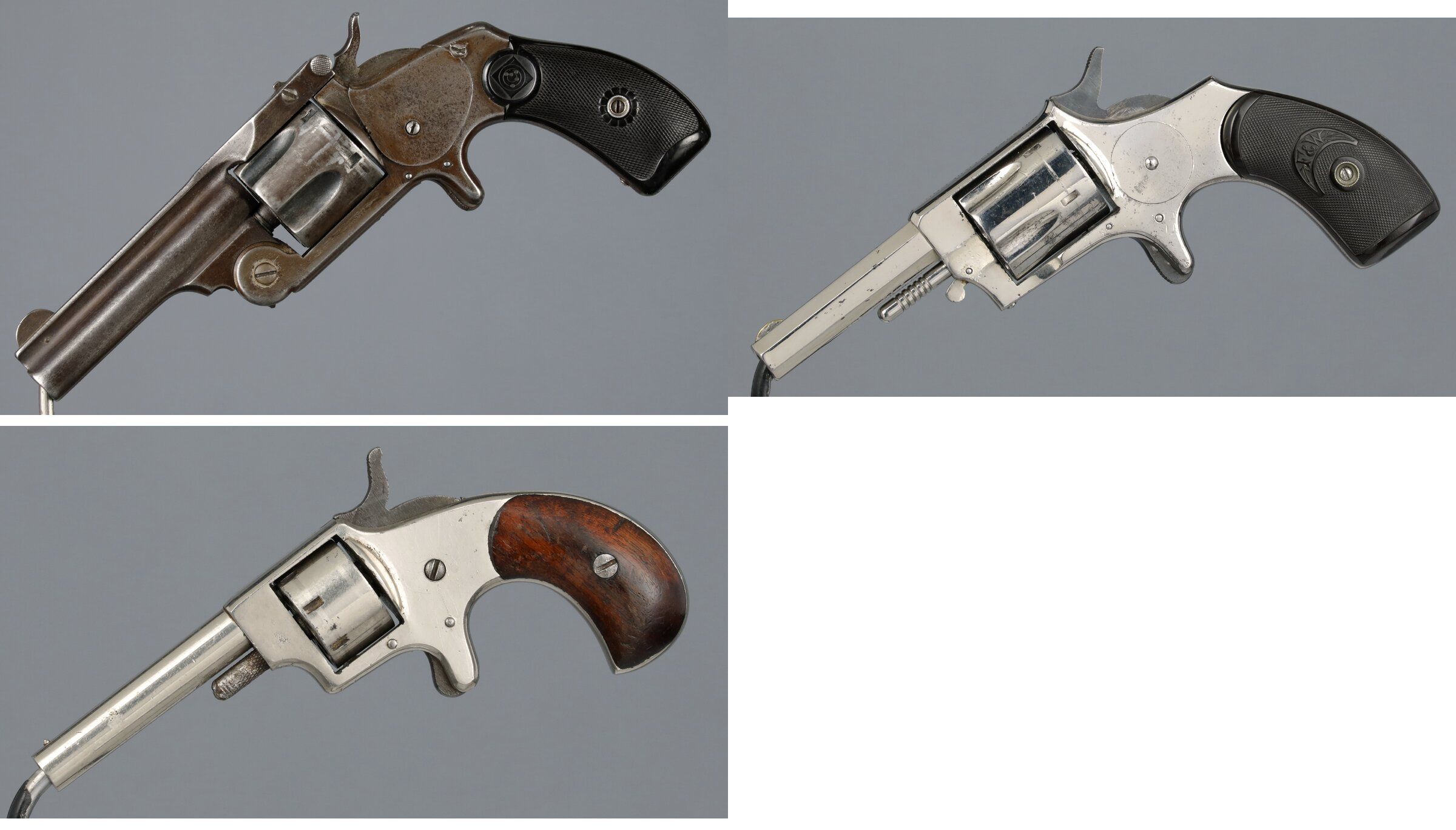 Three American Spur Trigger Single Action Revolvers | Rock Island Auction