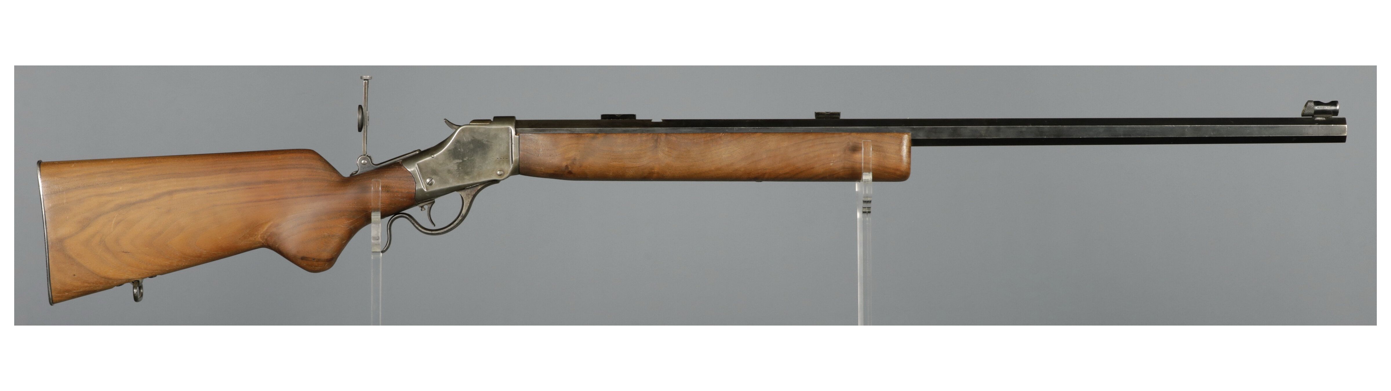 Upgraded Antique Winchester Model 1885 Single Shot Rifle | Rock Island ...