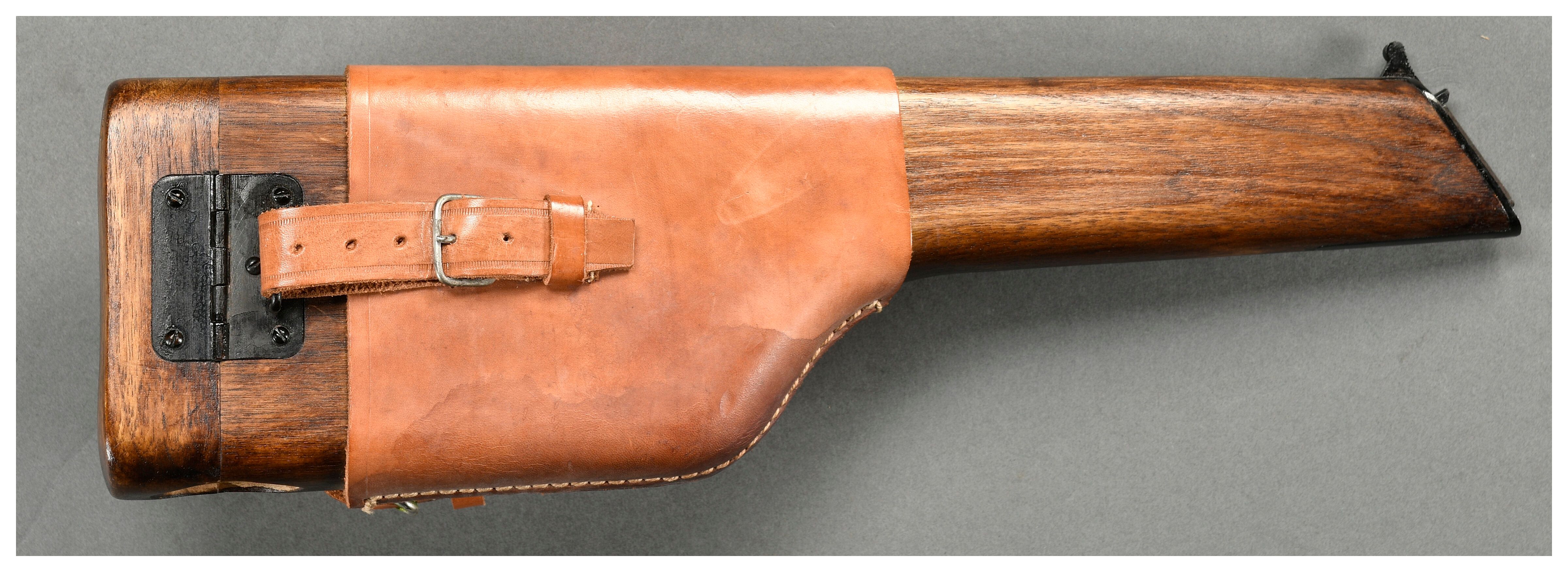 Mauser Broomhandle Stock Holster with Shoulder Strap | Rock Island Auction