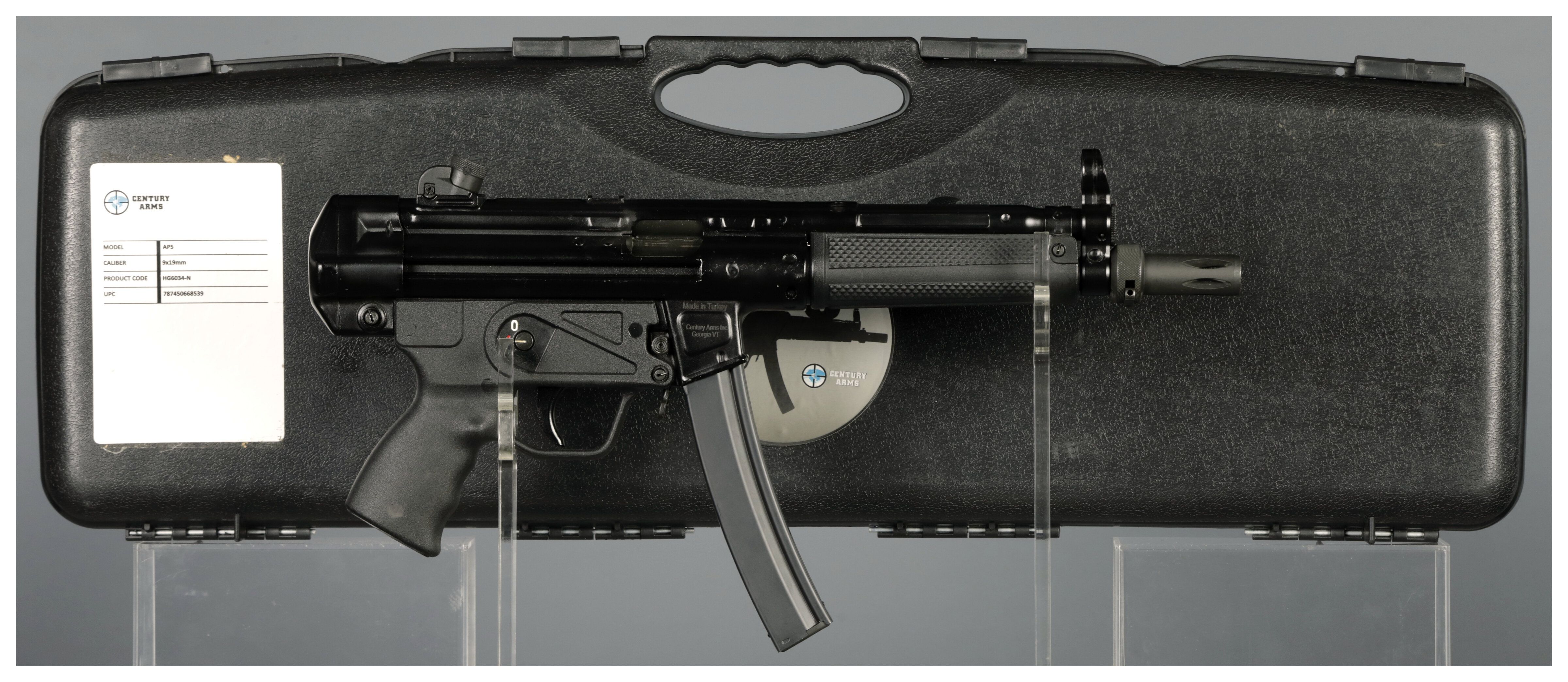 MKE/Century Arms AP5 Semi-Automatic Pistol with Case | Rock Island Auction