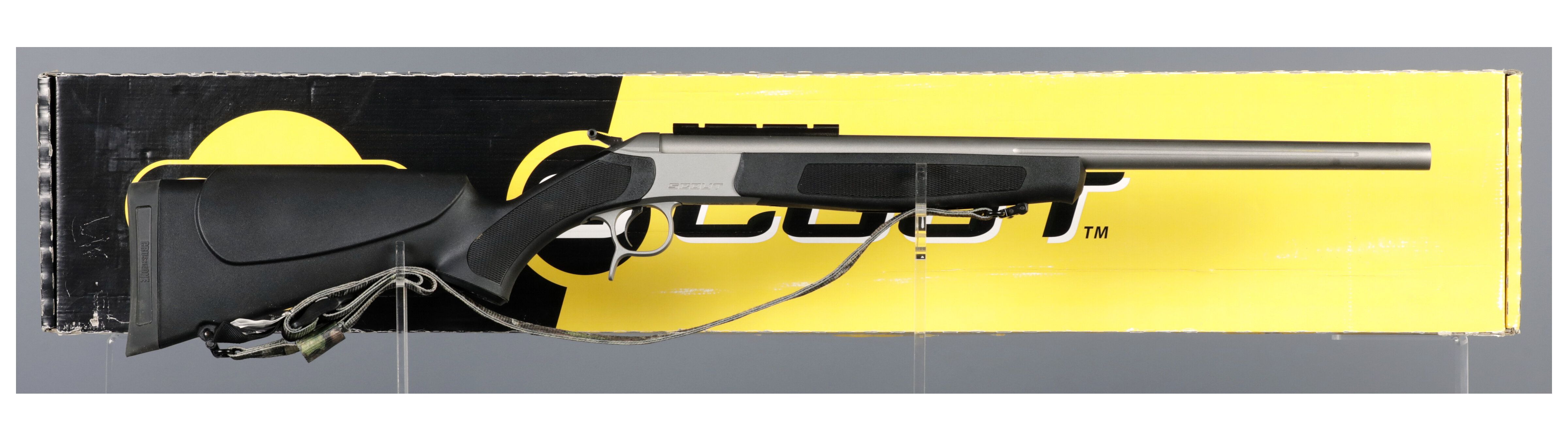CVA Scout Single Shot Rifle with Box | Rock Island Auction