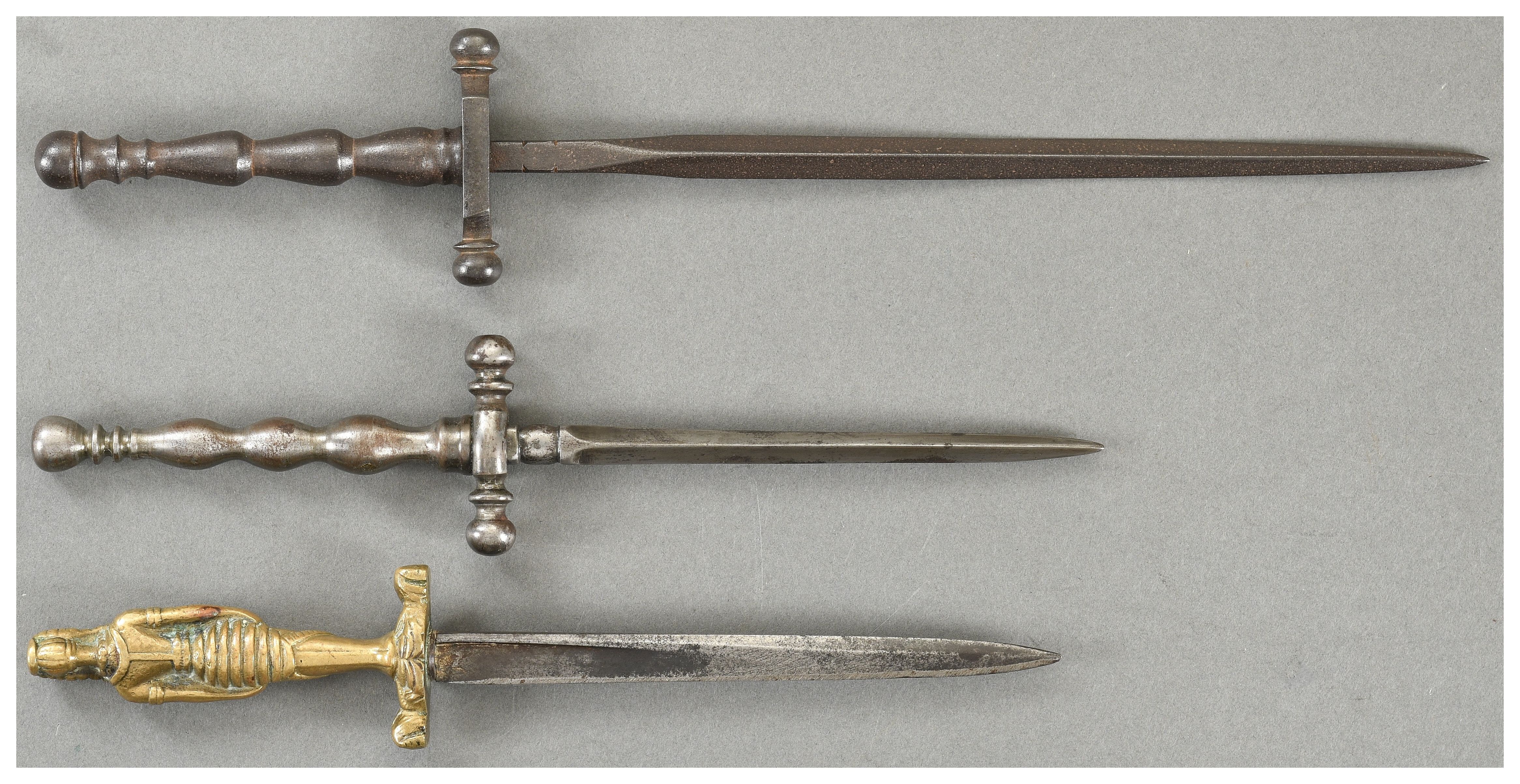 Three Daggers | Rock Island Auction