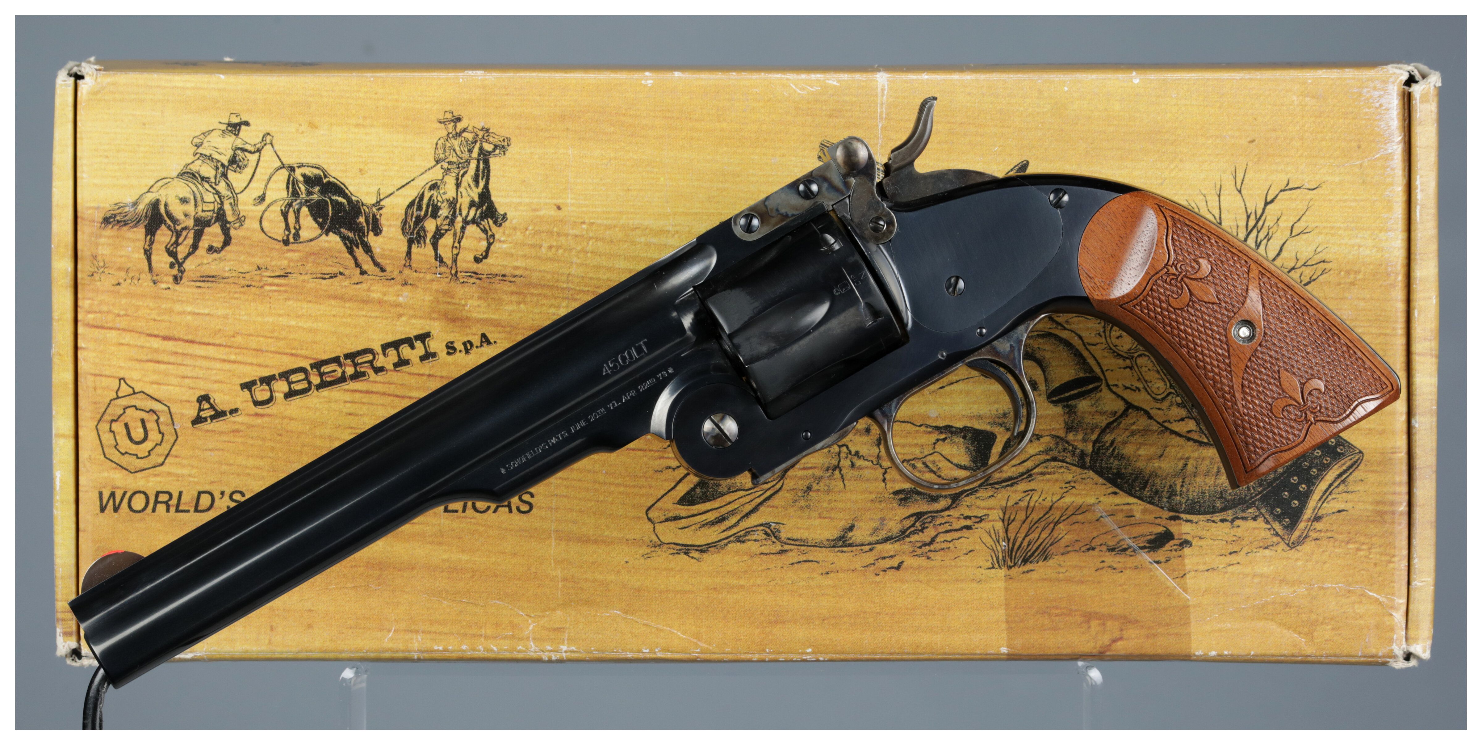 Uberti Schofield Single Action Revolver with Box | Rock Island Auction