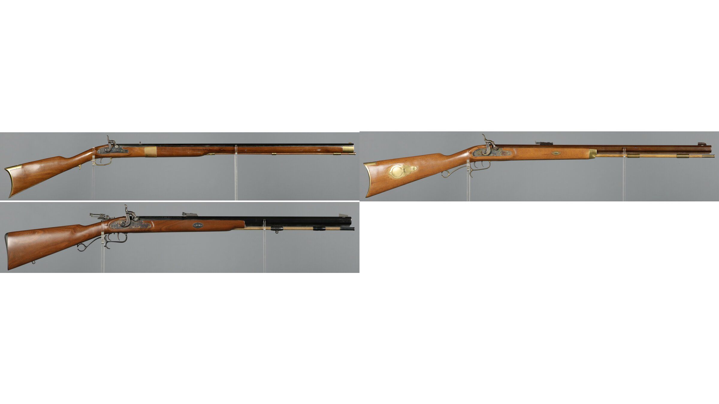 Three Percussion Rifles | Rock Island Auction