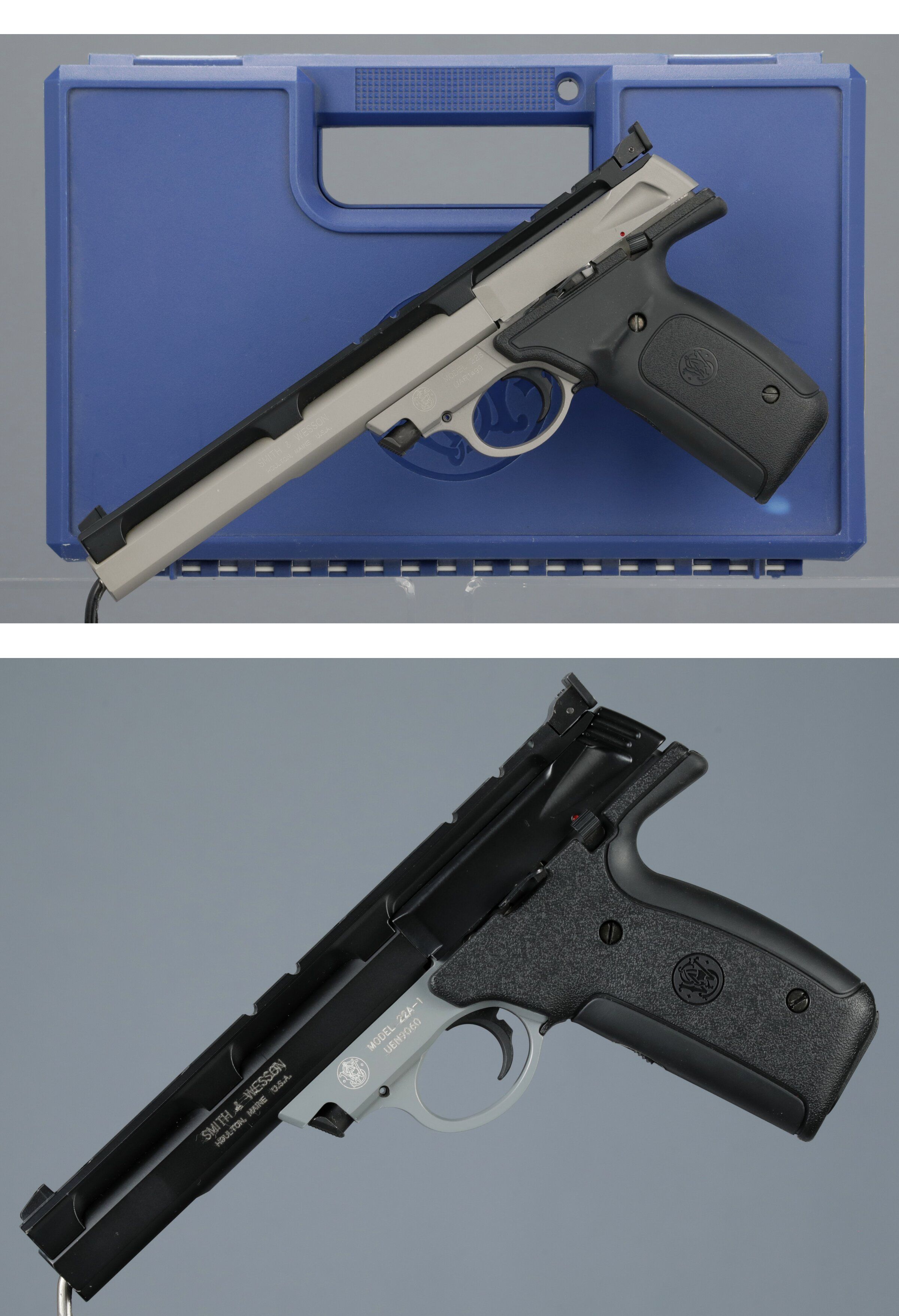 Two Smith & Wesson Model 22 Semi-Automatic Pistols | Rock Island Auction