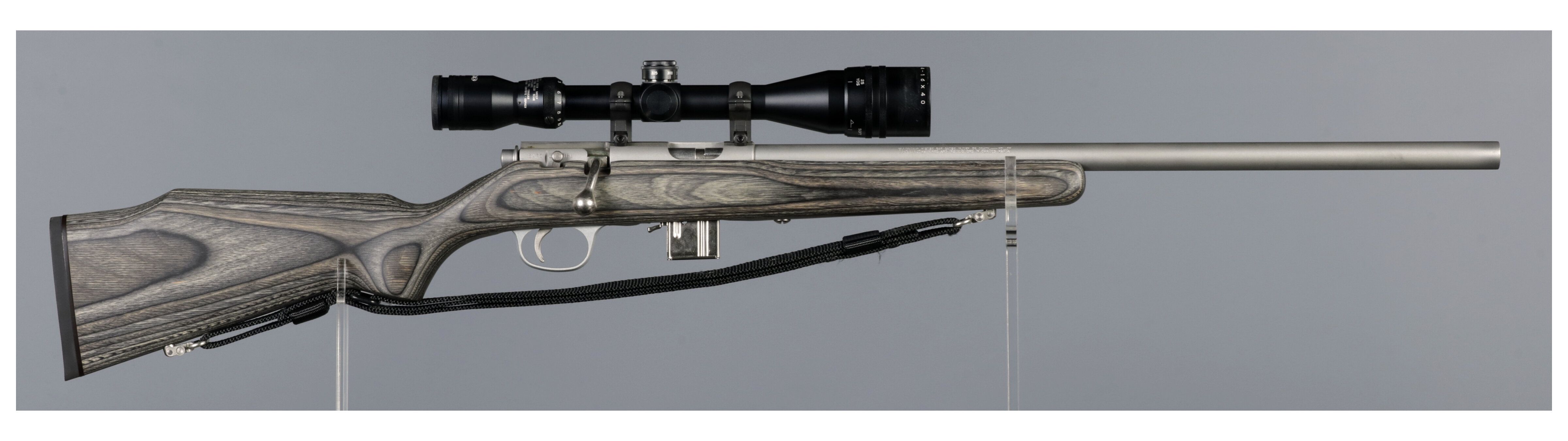 Marlin Model 17 VS Bolt Action Rifle with Scope | Rock Island Auction