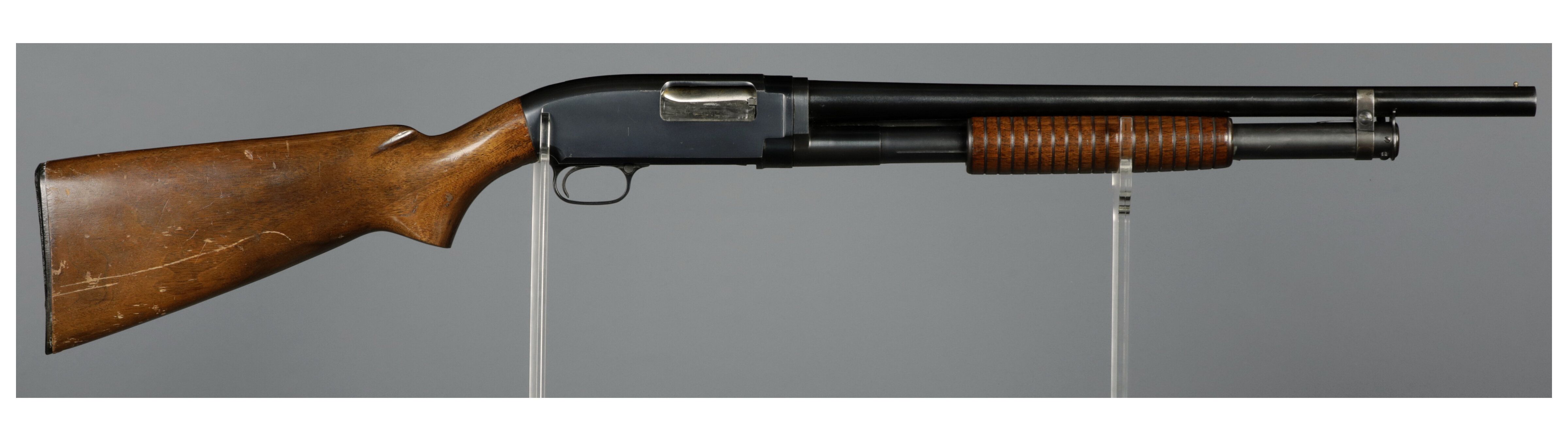 Winchester Model 12 Riot Style Slide Action Shotgun | Rock Island Auction