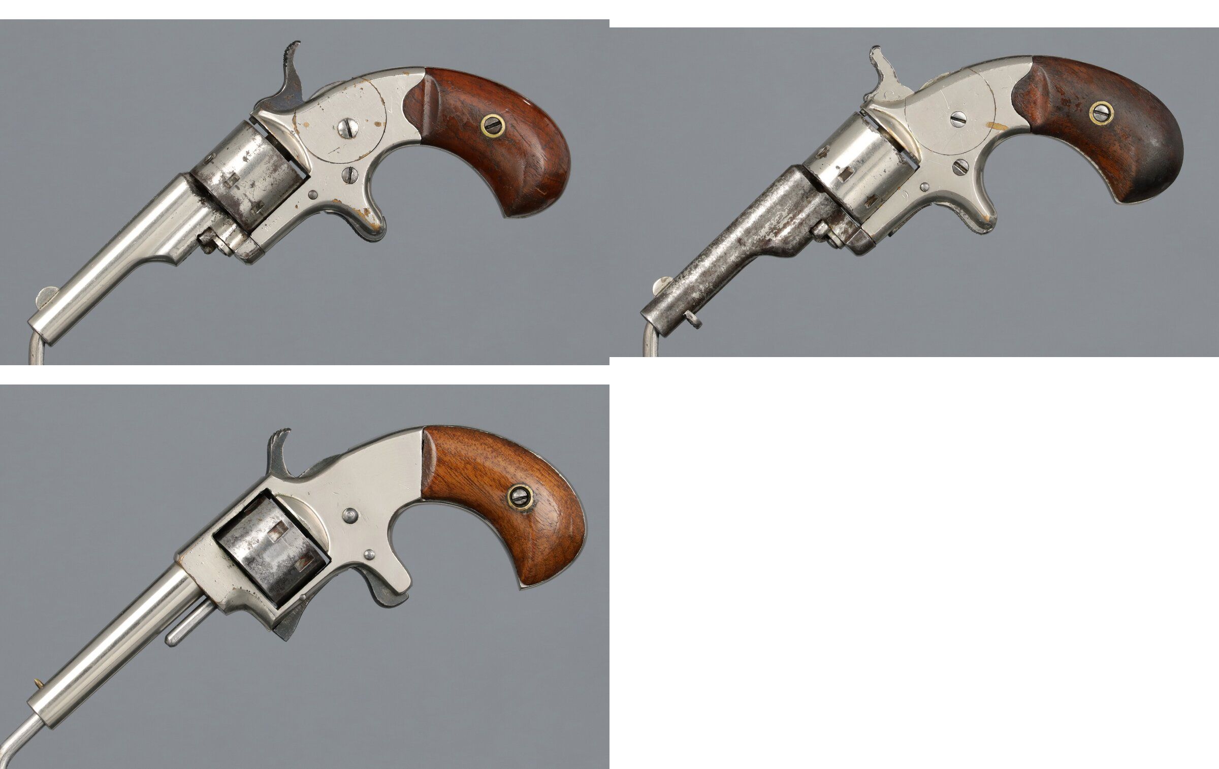 Three Spur Trigger Revolvers | Rock Island Auction