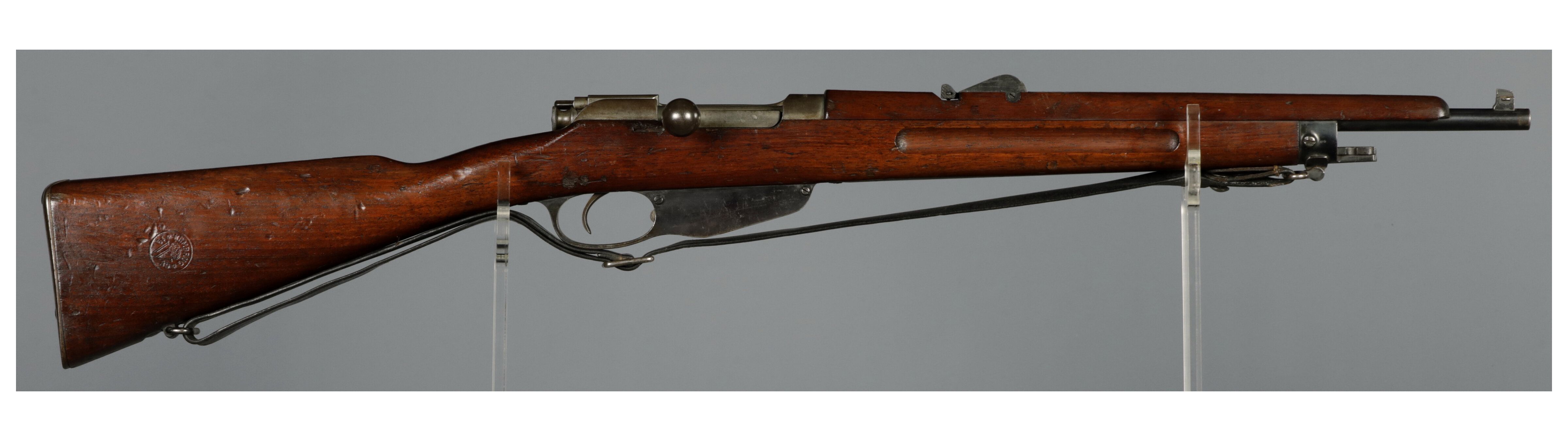 Dutch Hemburg Model 1895 No. 3 Bolt Action Mannlicher Carbine | Rock ...