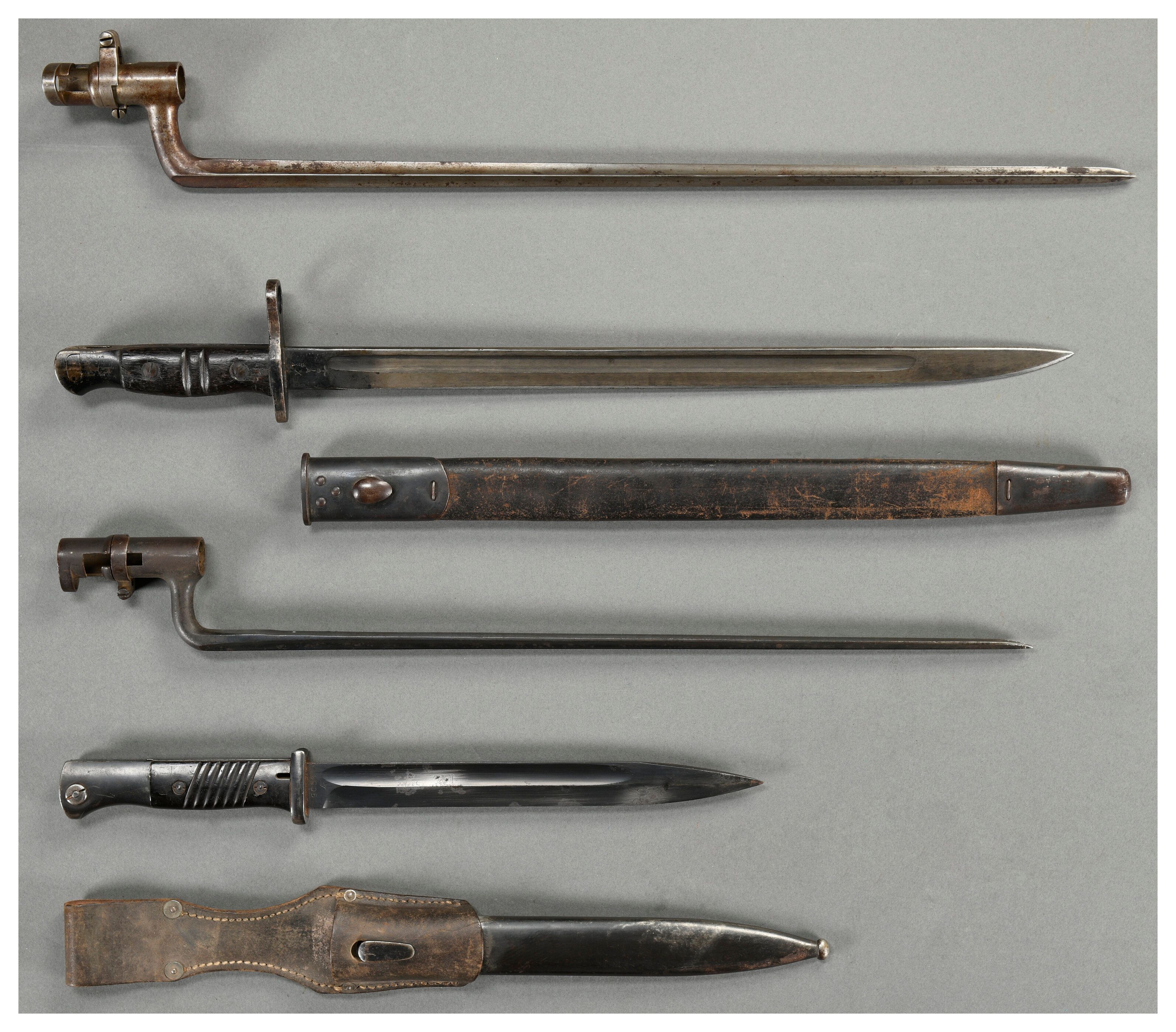 Four Rifle Bayonets | Rock Island Auction