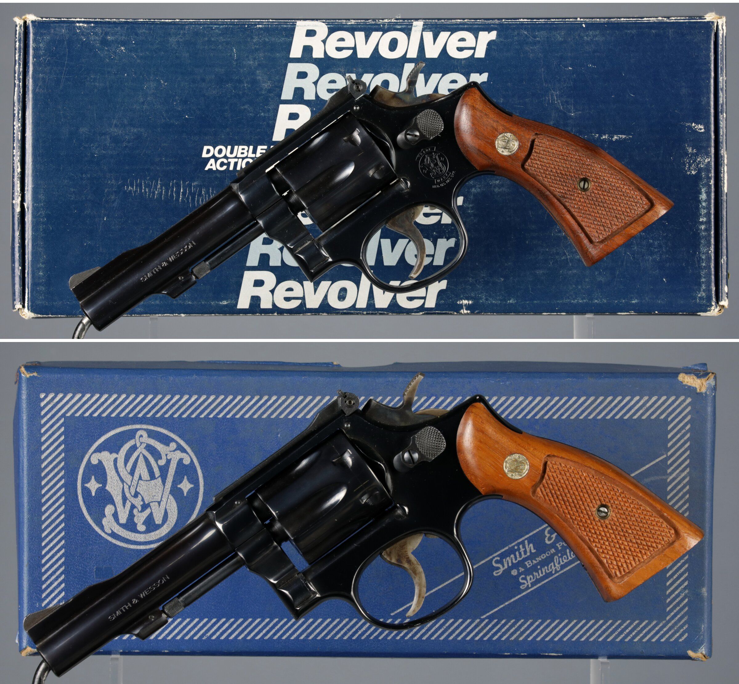 Two Smith & Wesson Double Action Revolvers with Boxes | Rock Island Auction