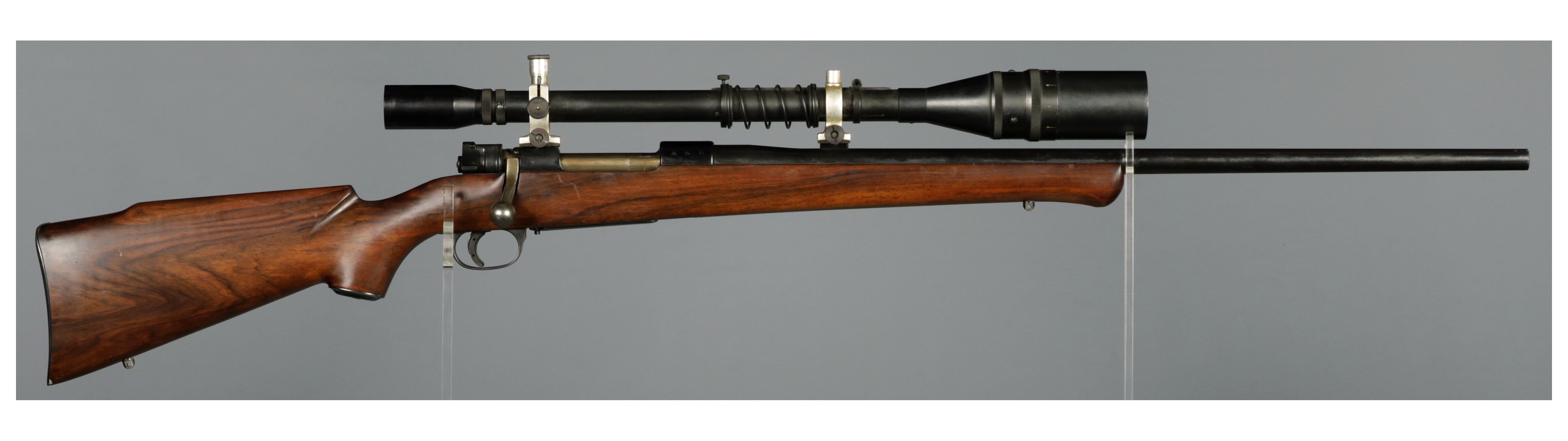 Mauser Model 98 Bolt Action Sporting Rifle with Scope | Rock Island Auction