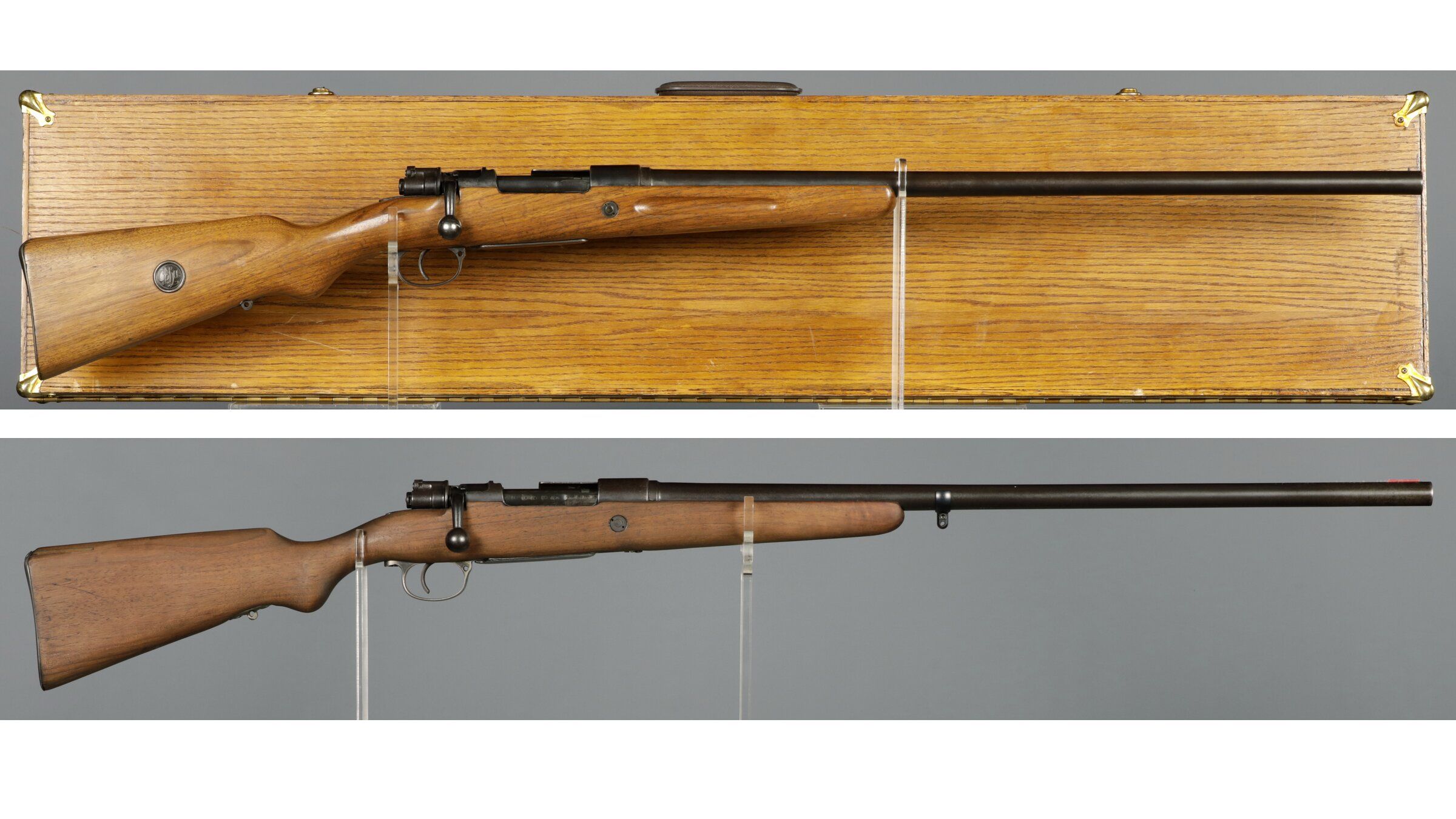 Two German Model 98 Bolt Action Shotgun Conversions | Rock Island Auction