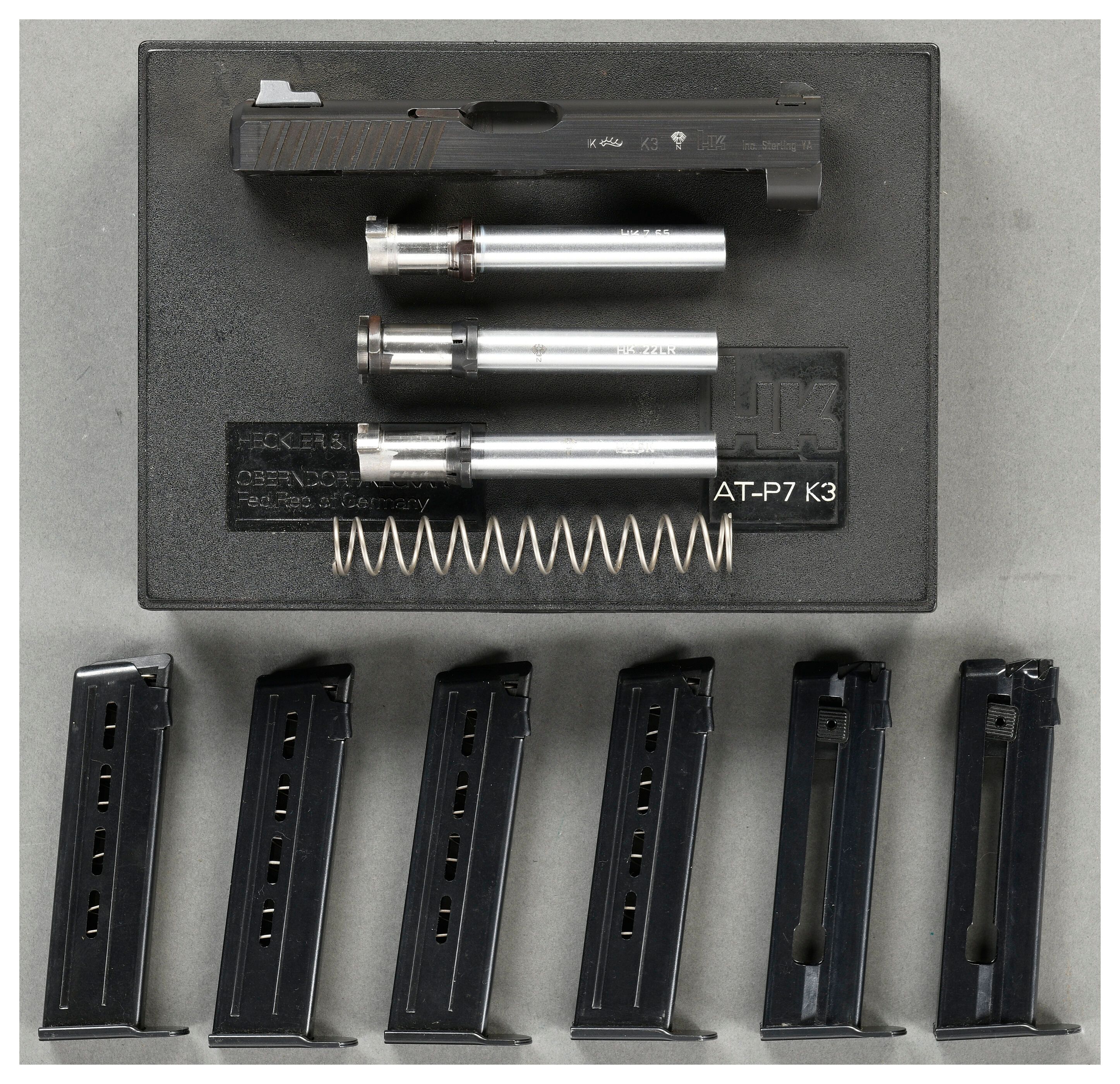 Heckler & Koch P7 Conversion Kit with Case | Rock Island Auction