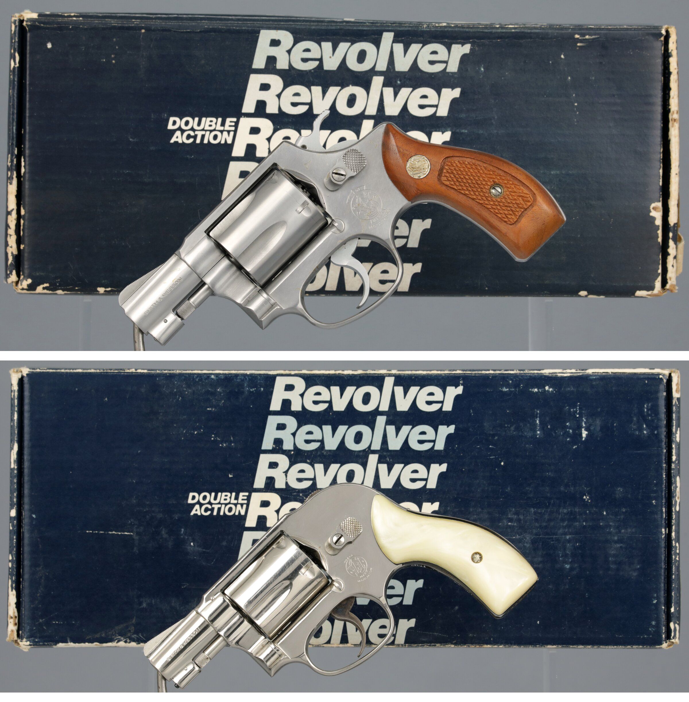 Two Smith & Wesson Double Action Revolvers with Boxes | Rock Island Auction