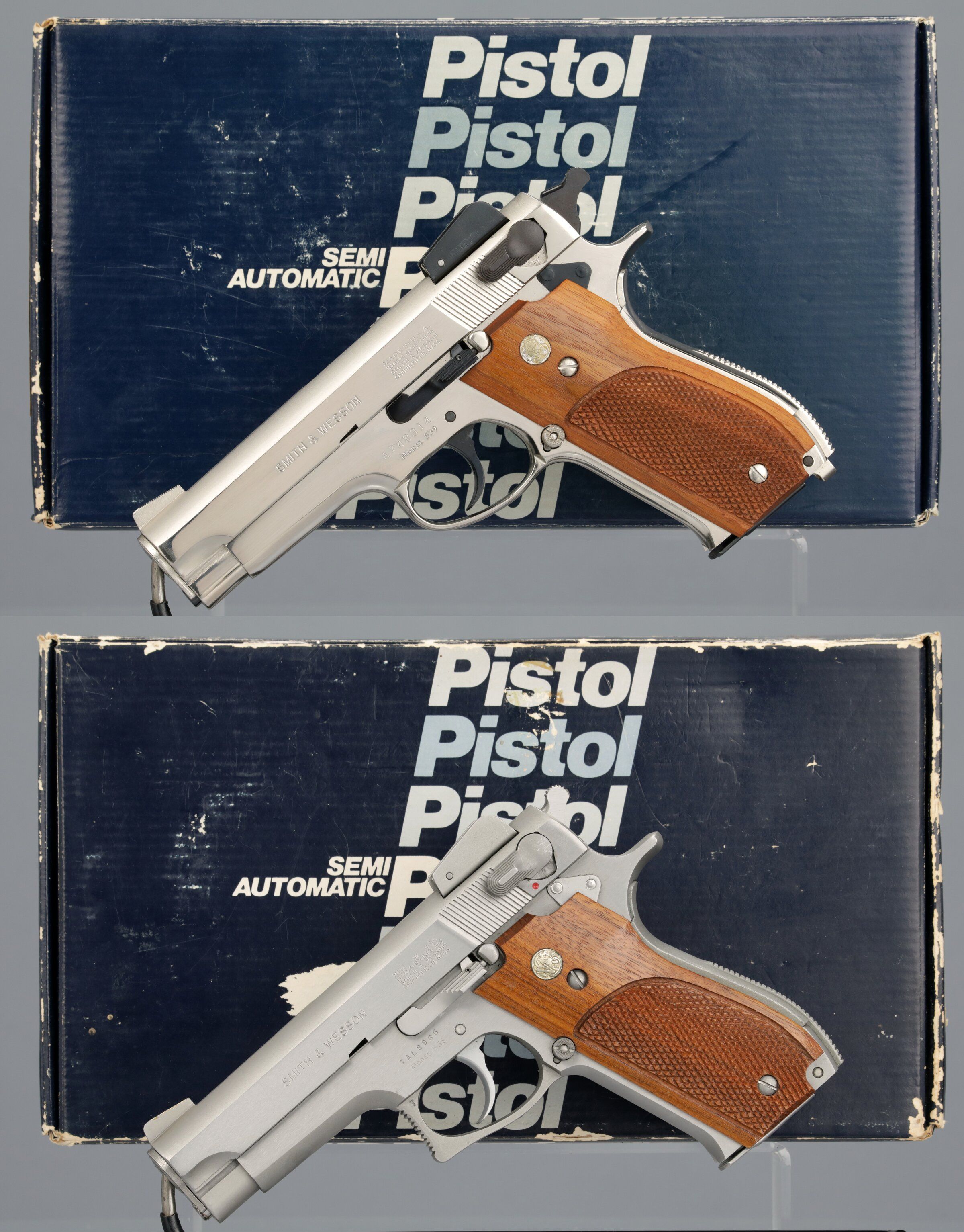 Two Smith & Wesson Semi-Automatic Pistols with Boxes | Rock Island Auction