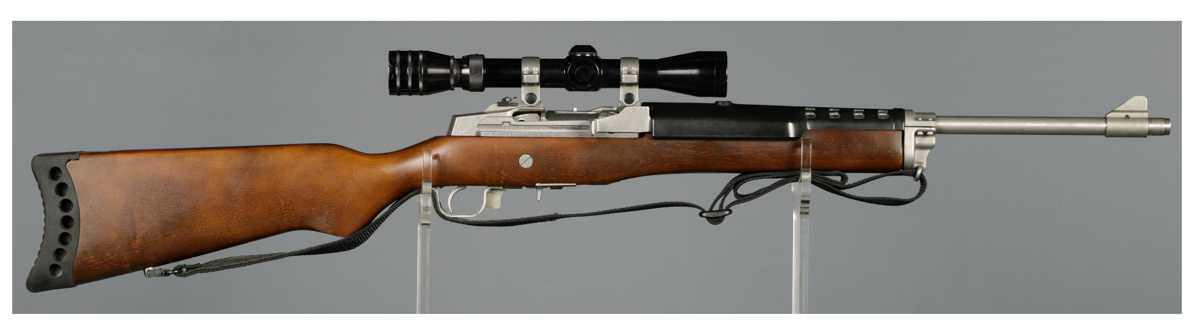 Ruger Mini-Thirty Semi-Automatic Rifle with Scope | Rock Island Auction